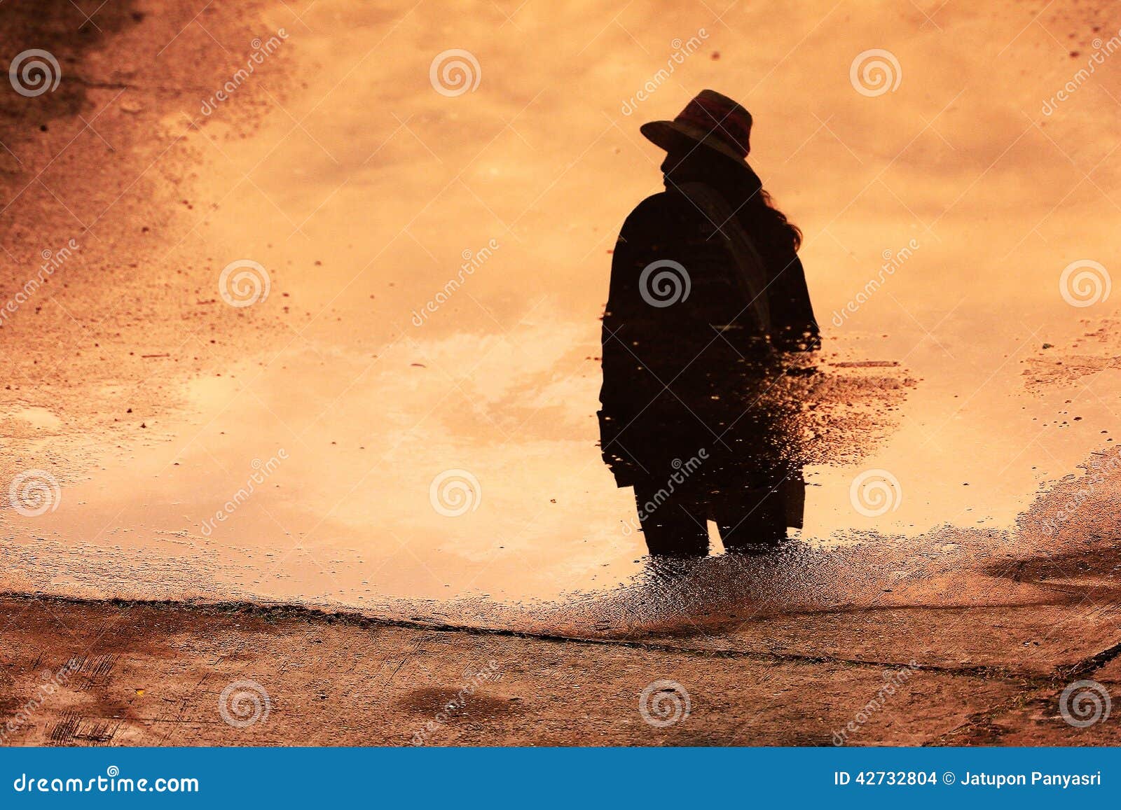 Wait alone editorial stock image. Image of shadow, silhouette - 42732804