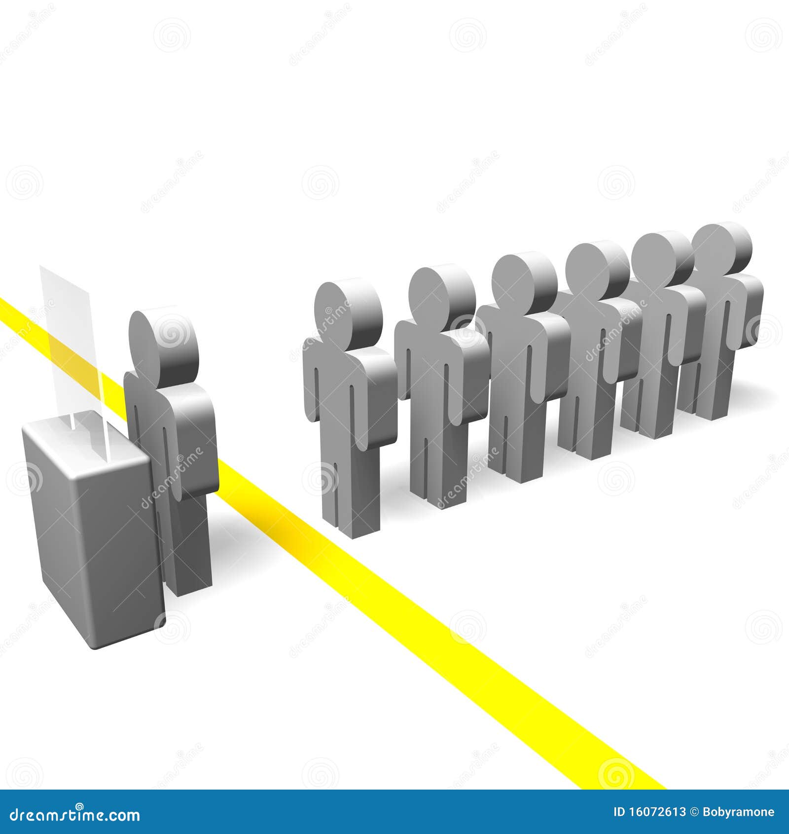 A Yellow Line With An Asterisk And An Exclamation Mark On A Blue ...