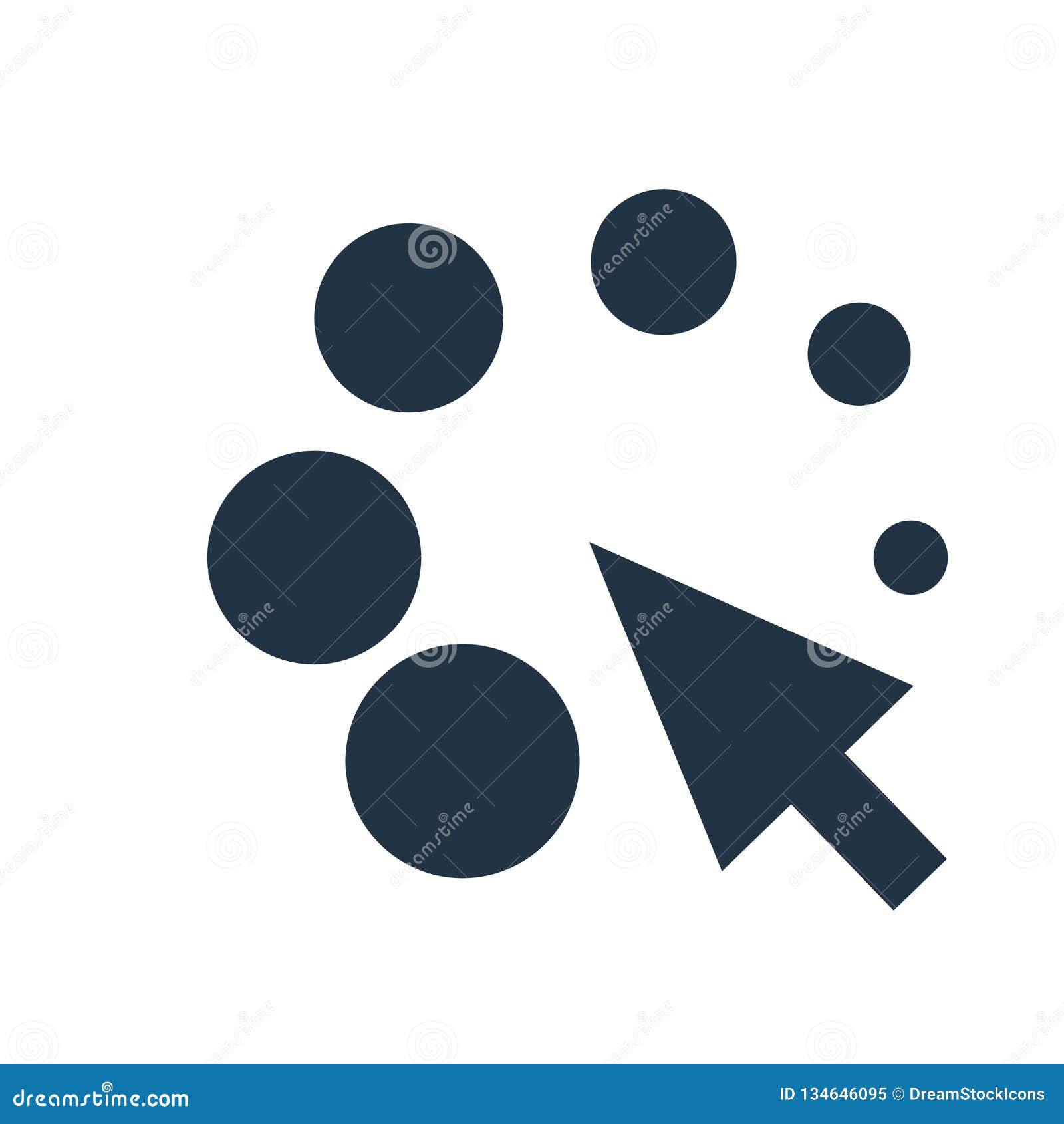 Wait Cursor Icon Vector Isolated on White Background, Wait Cursor Sign ...