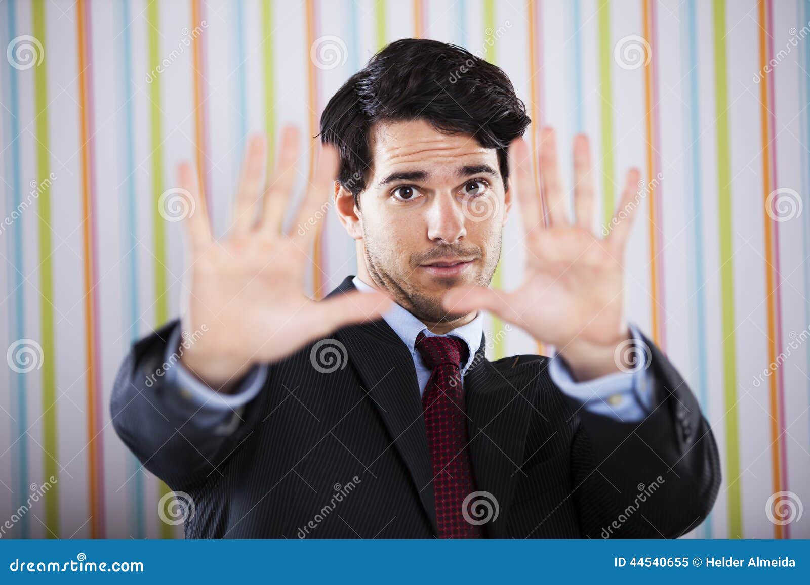 Wait there stock image. Image of business, adult, confident - 44540655