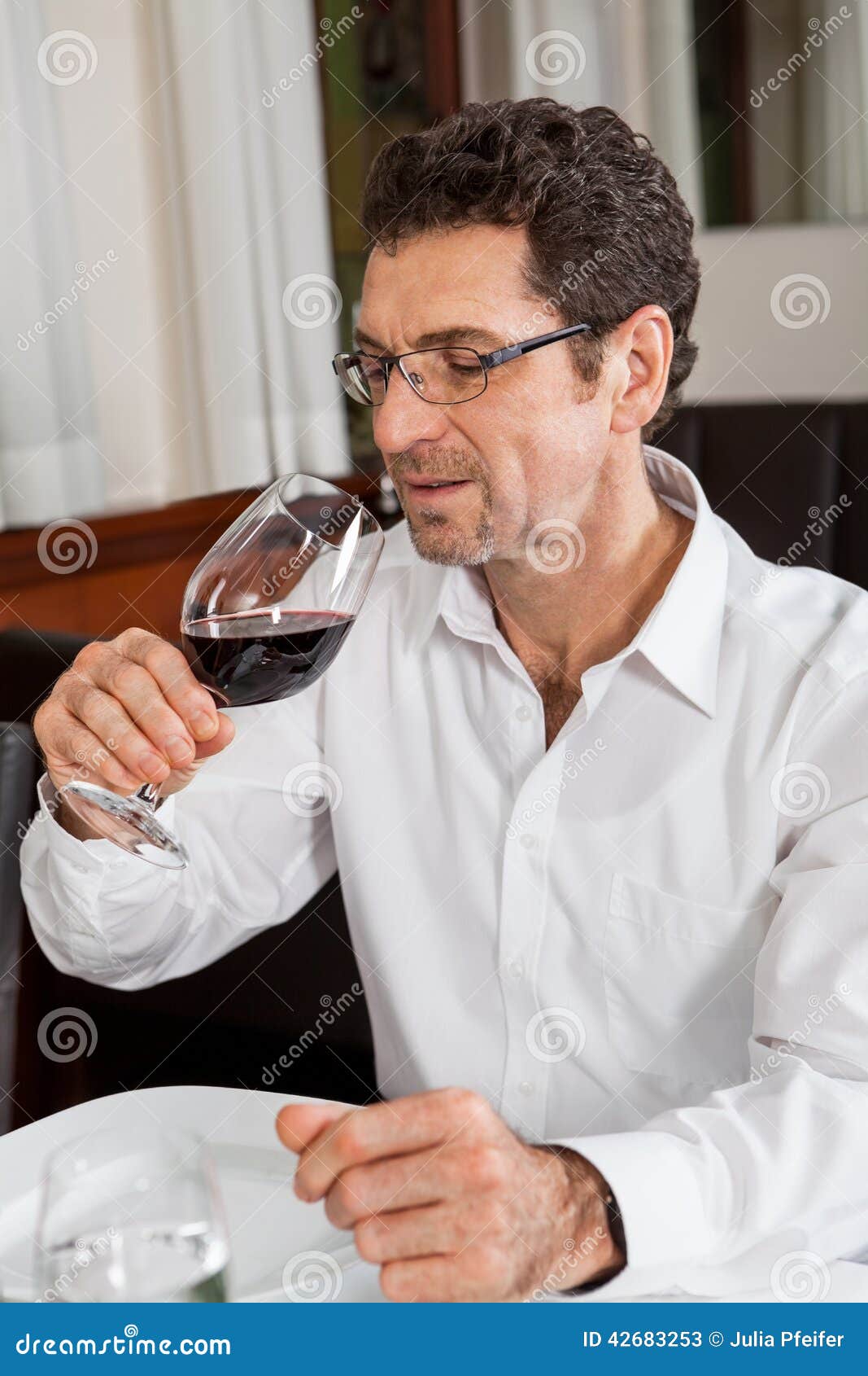 Waiter Happily Accommodating Couple Stock Image - Image of travel ...