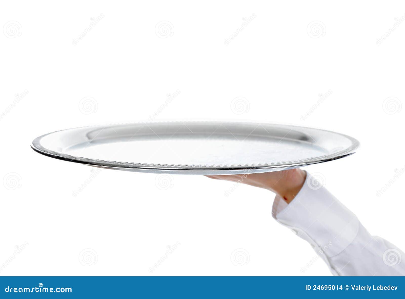 Silver Tray With Hand And Arm Stock Photography | CartoonDealer.com ...