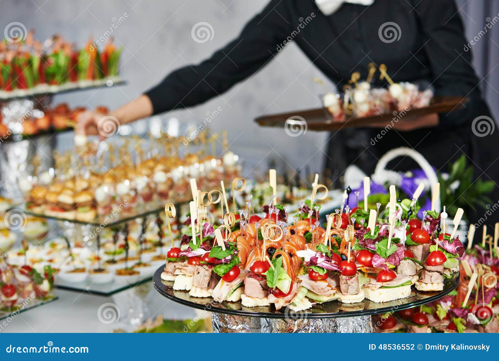 Catering Table Set Stock Image | CartoonDealer.com #39931609