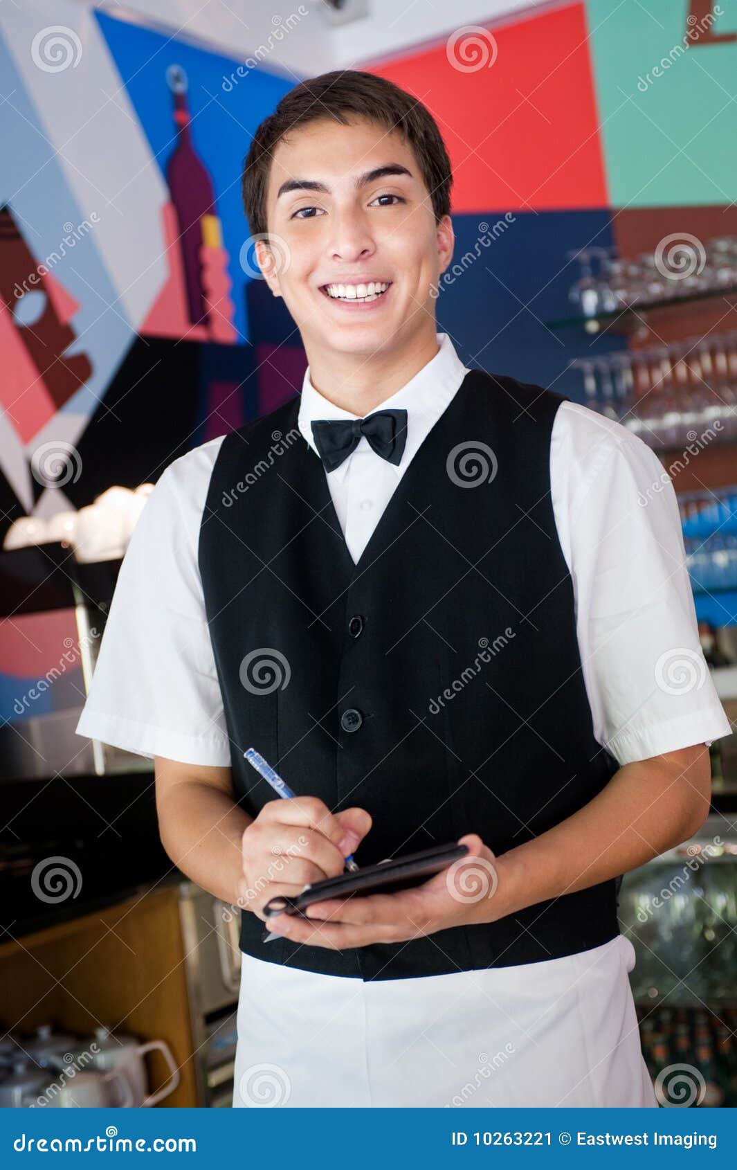 Waiter Taking Order stock image. Image of professional - 10263221