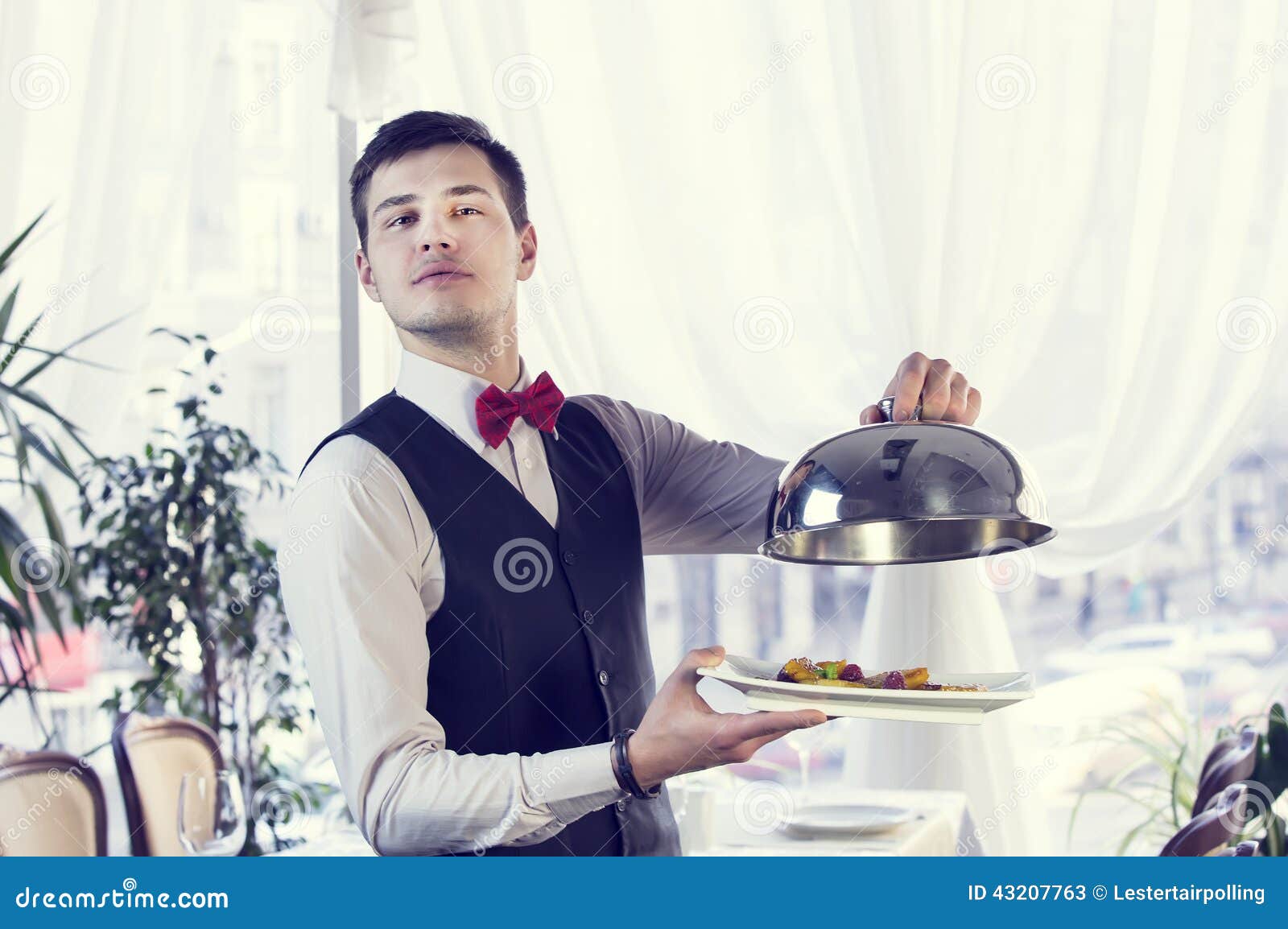 Waiter stock image. Image of coffee, hand, espresso, fresh - 43207763