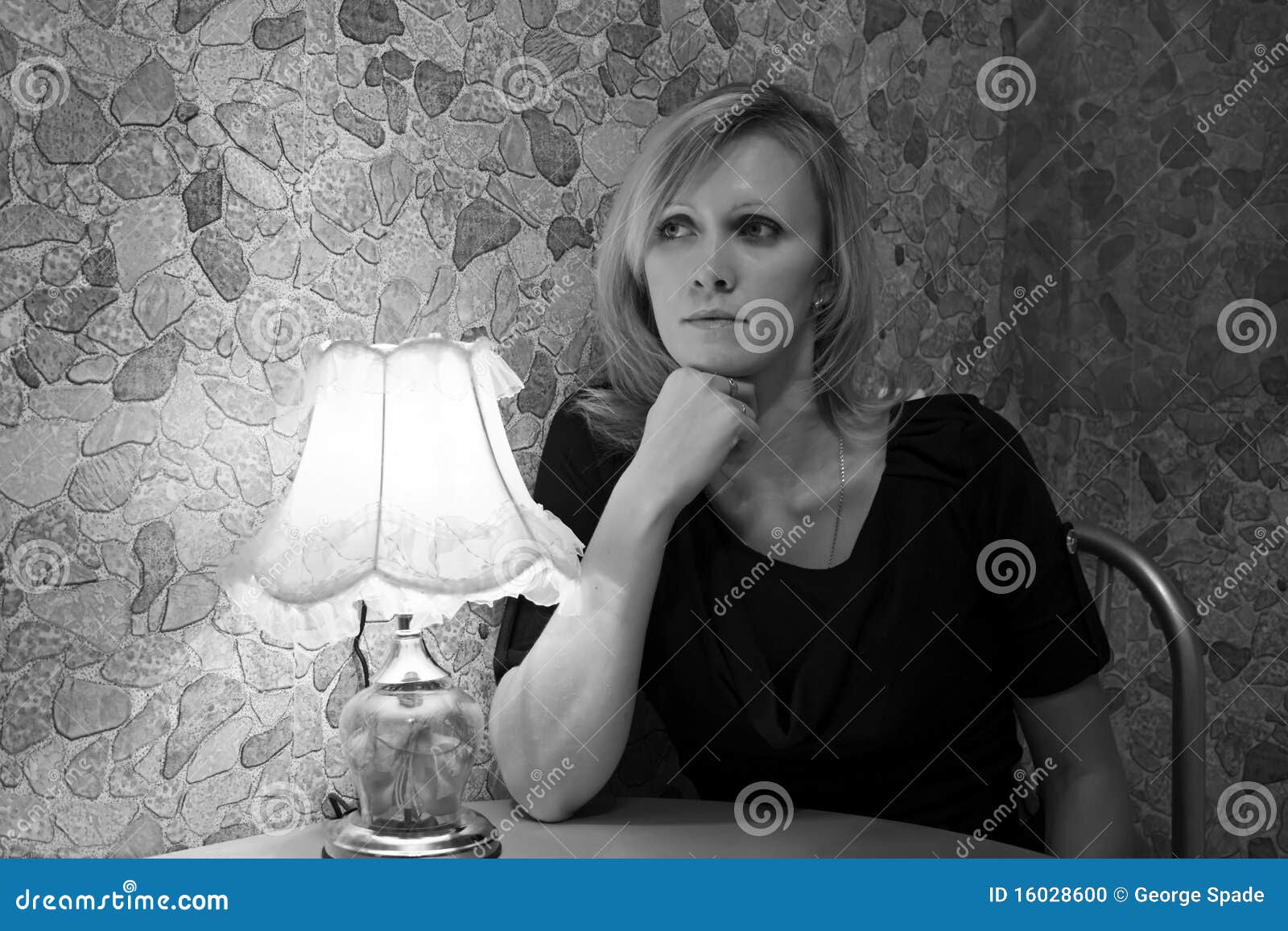 Waiting stock photo. Image of beautiful, face, female - 16028600