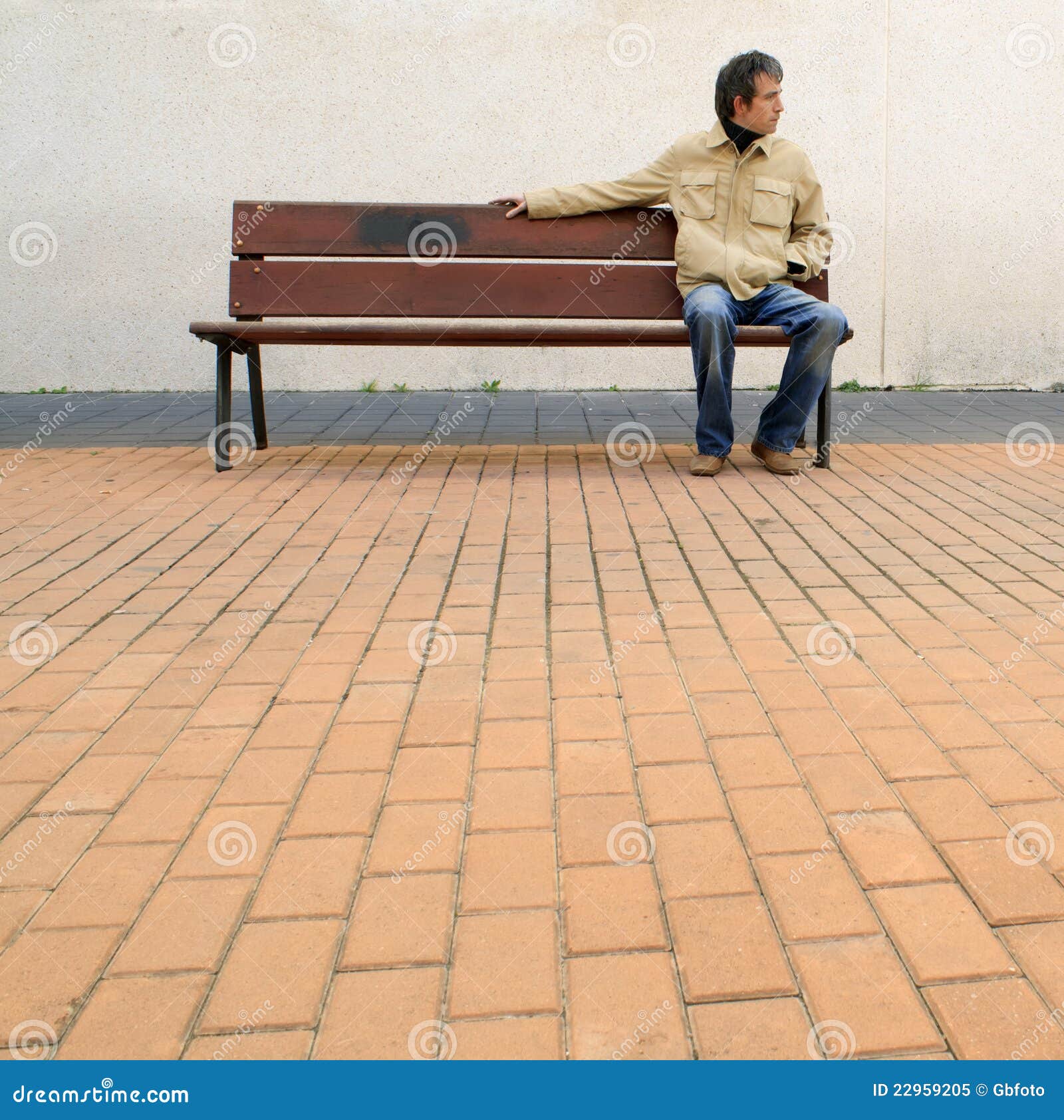 Waiting stock image. Image of person, lonely, pavement - 22959205