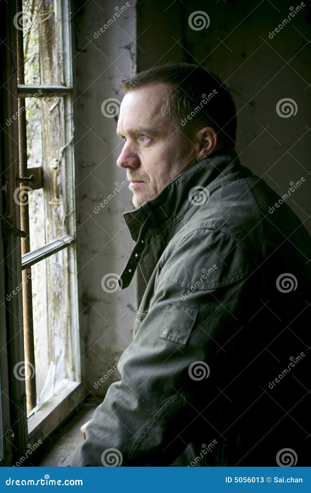 Waiting stock image. Image of depressed, thinking, stare - 5056013