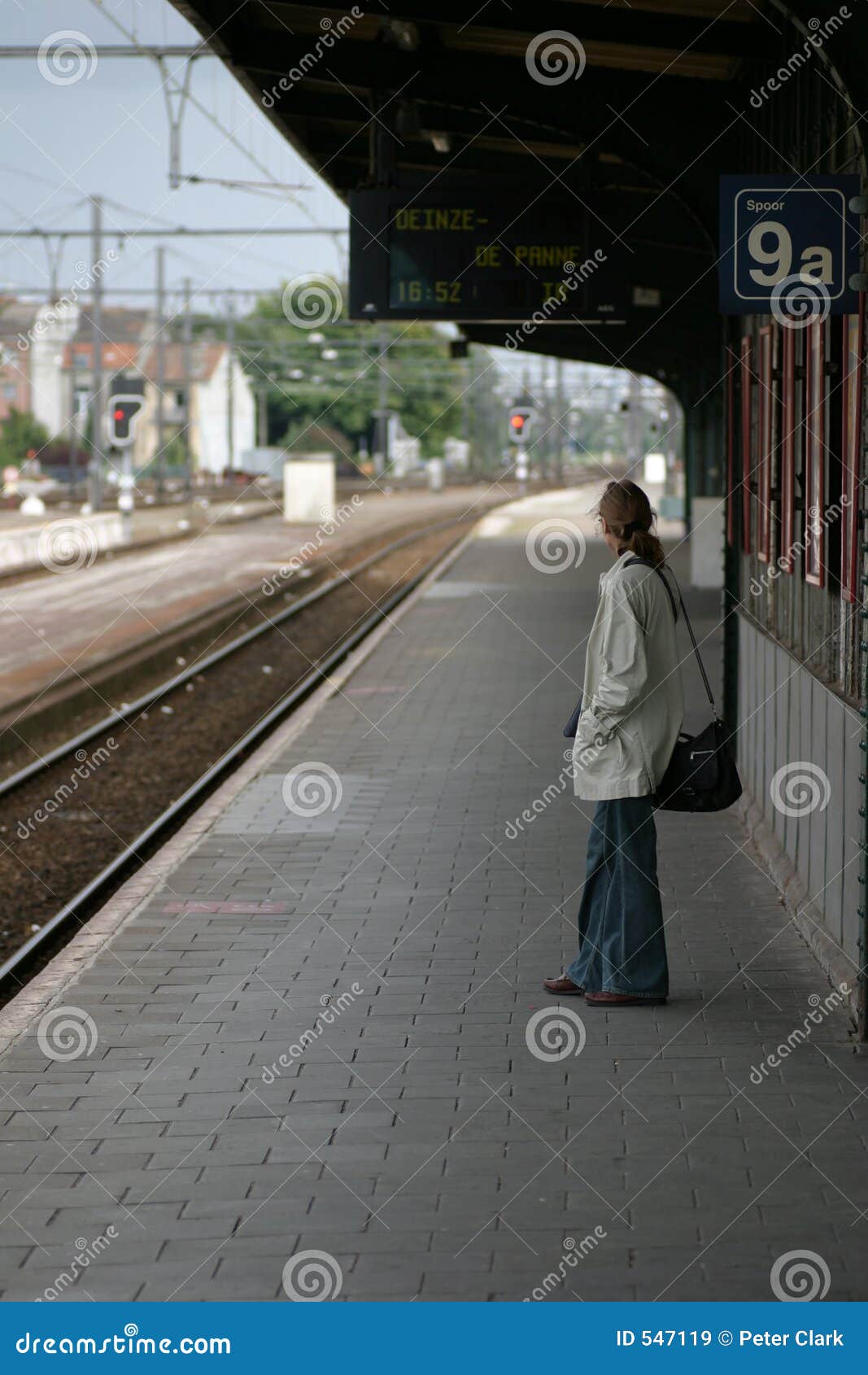 Waiting stock image. Image of public, commuting, stand - 547119