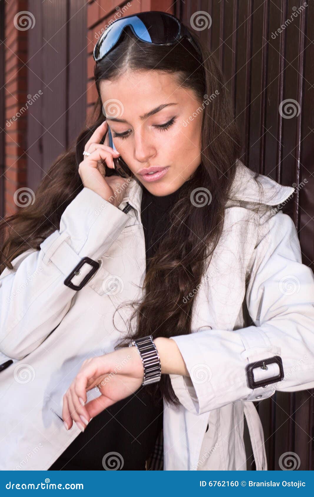 Waiting stock photo. Image of waiting, beautiful, communication - 6762160