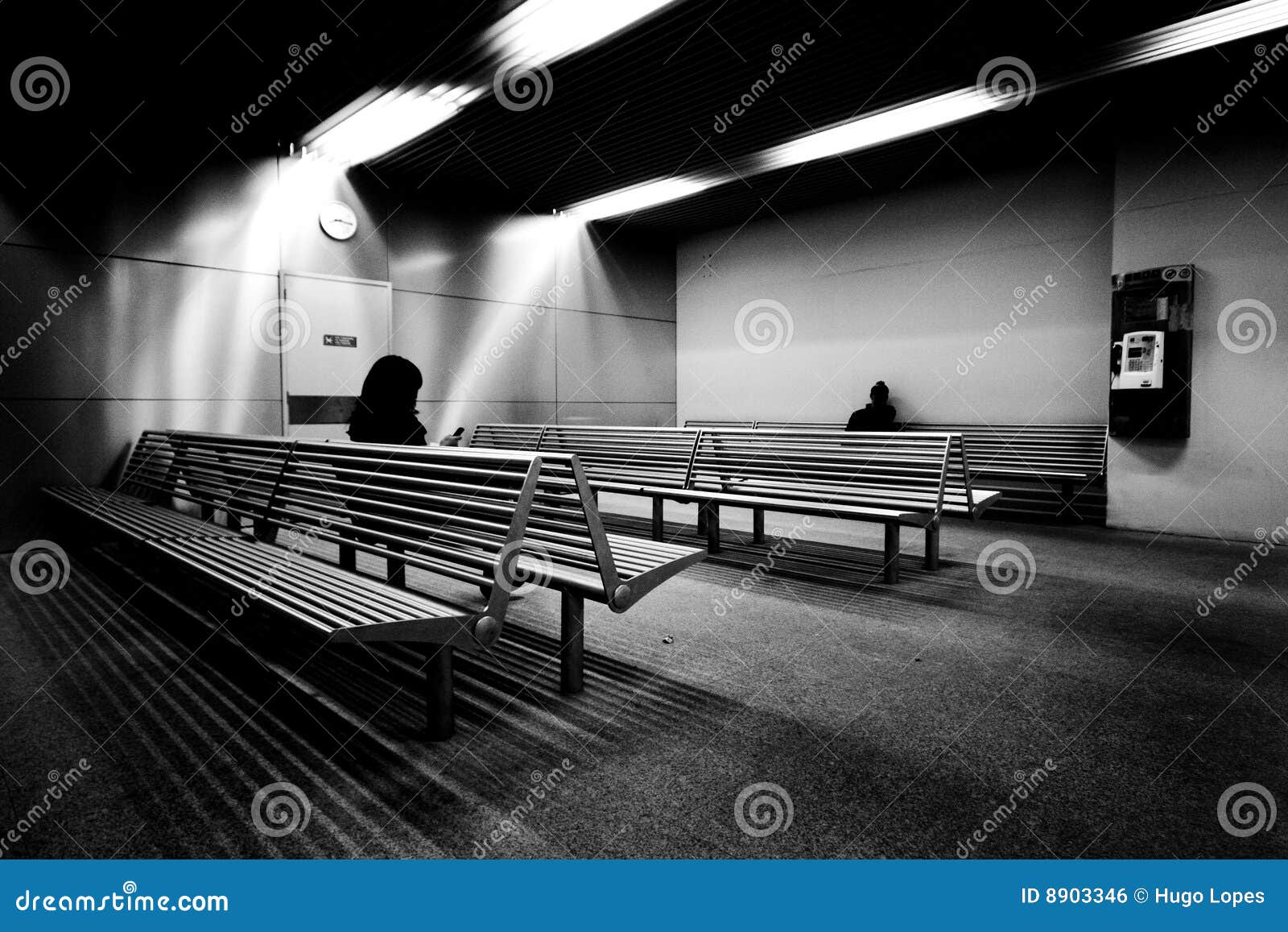 Waiting stock photo. Image of light, wall, publicphone - 8903346