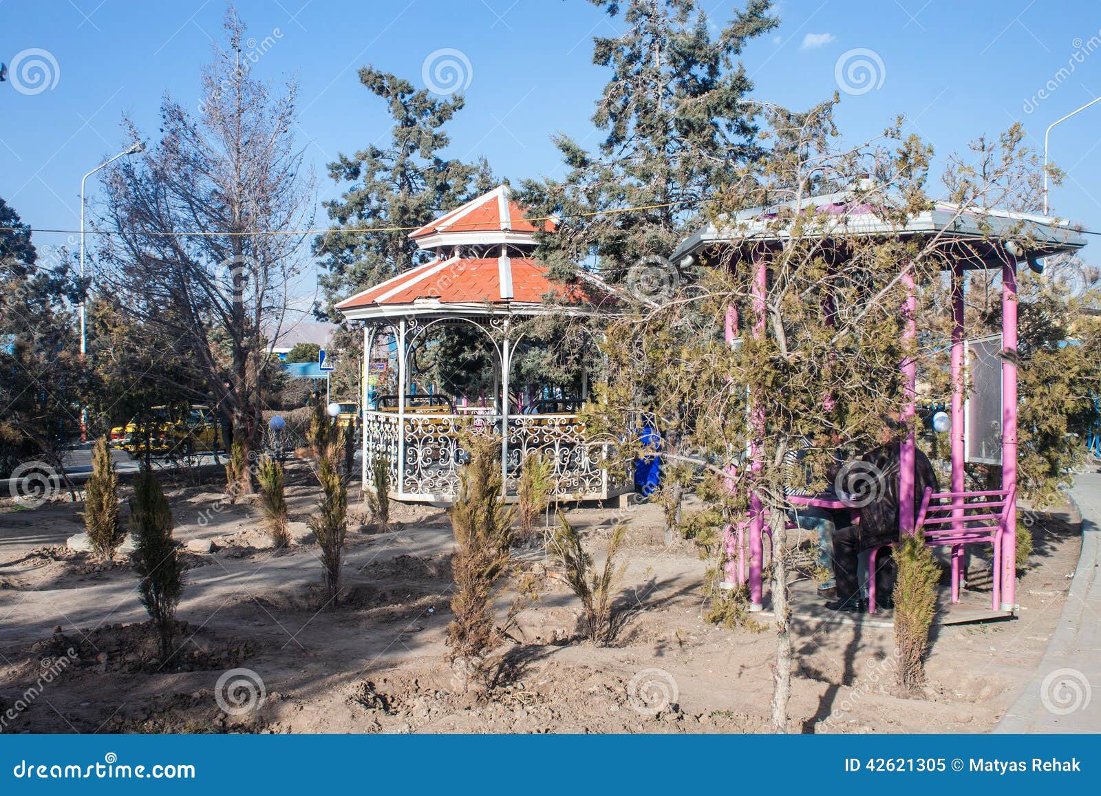 Waiting Area at Tabriz Bus Station Stock Image - Image of outdoors ...