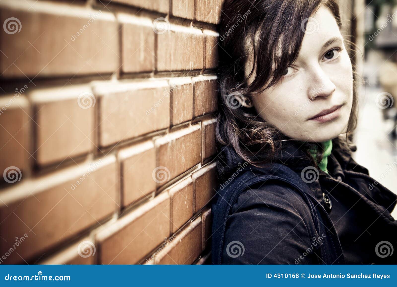 Waiting beauty stock photo. Image of model, horizontal - 4310168