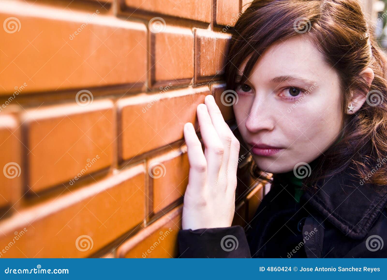 Waiting beauty stock photo. Image of attractive, intelligence - 4860424