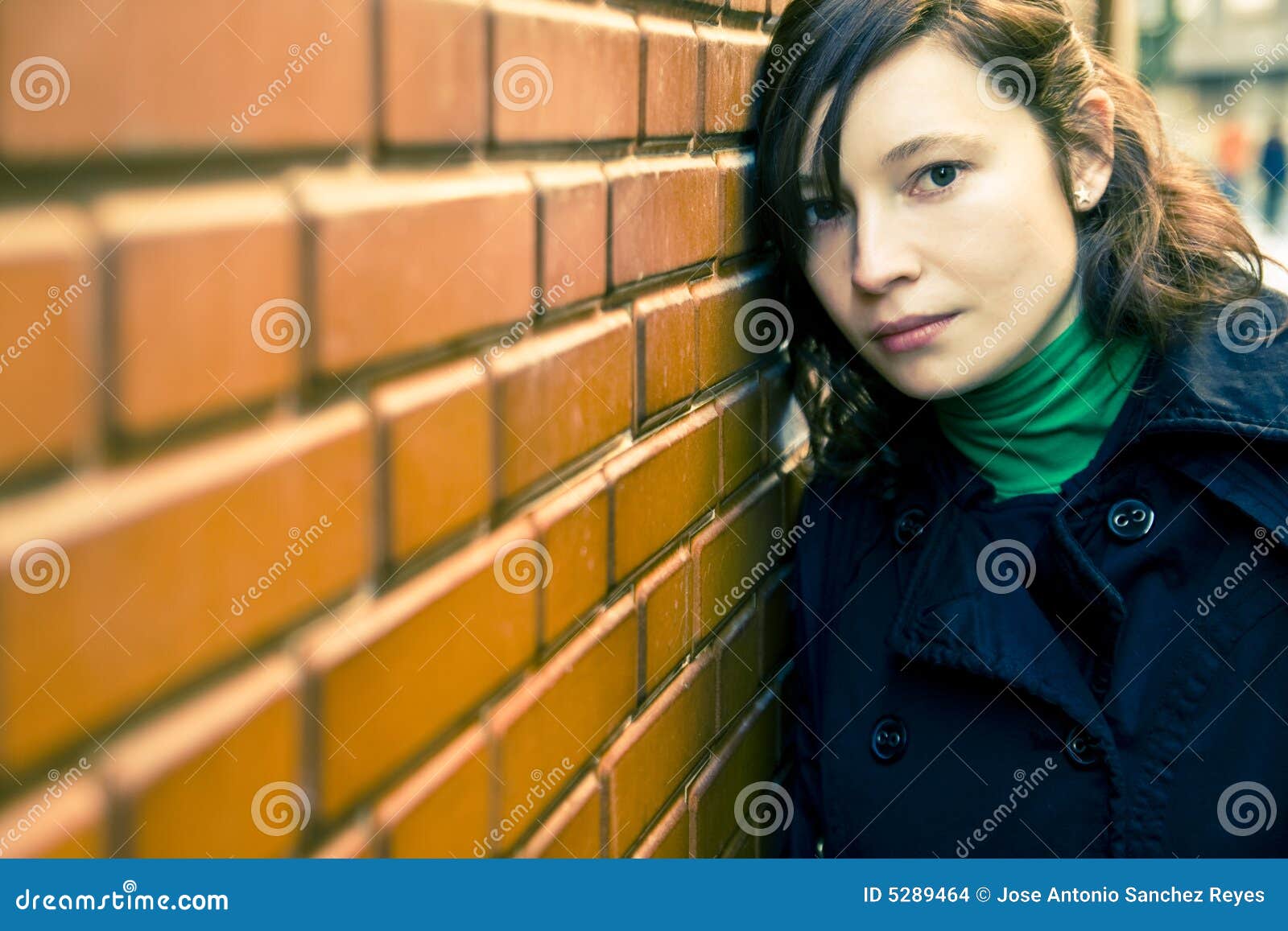 Waiting beauty stock photo. Image of attitude, city, eyes - 5289464