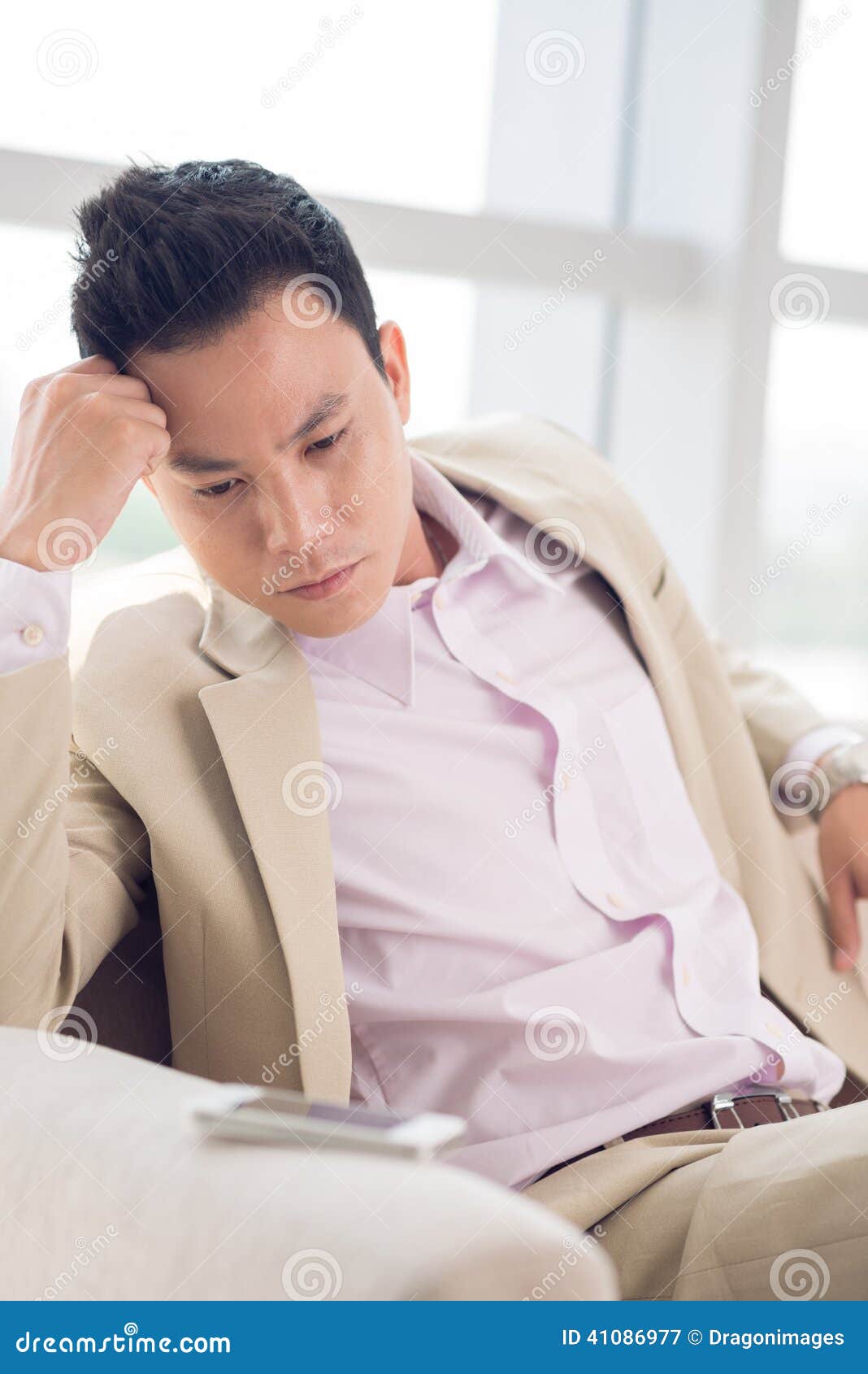 Waiting for call stock image. Image of pensive, call - 41086977
