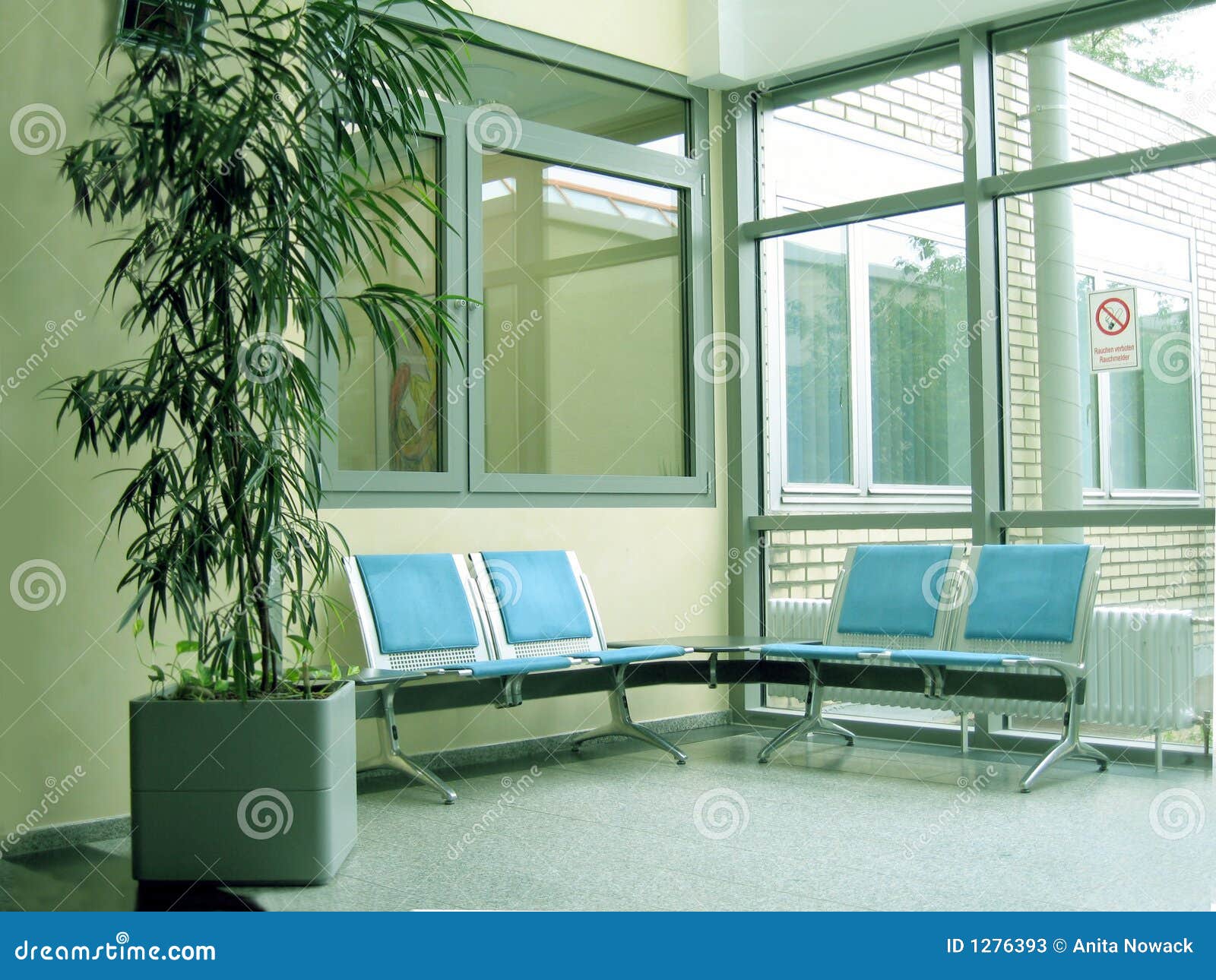 Waiting Corner stock image. Image of hotel, steel, nook - 1276393