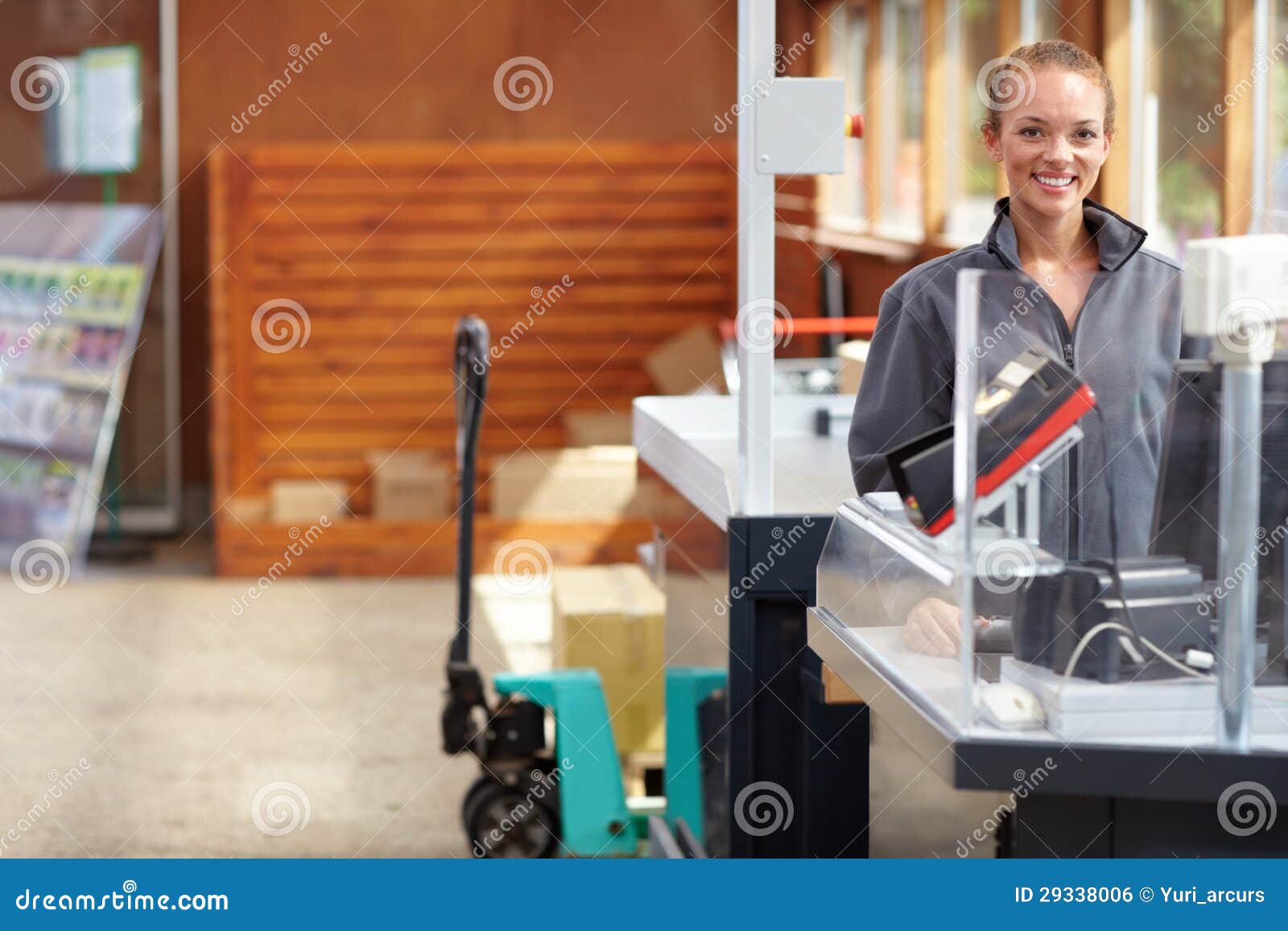 Waiting for customers stock photo. Image of happy, employee - 29338006