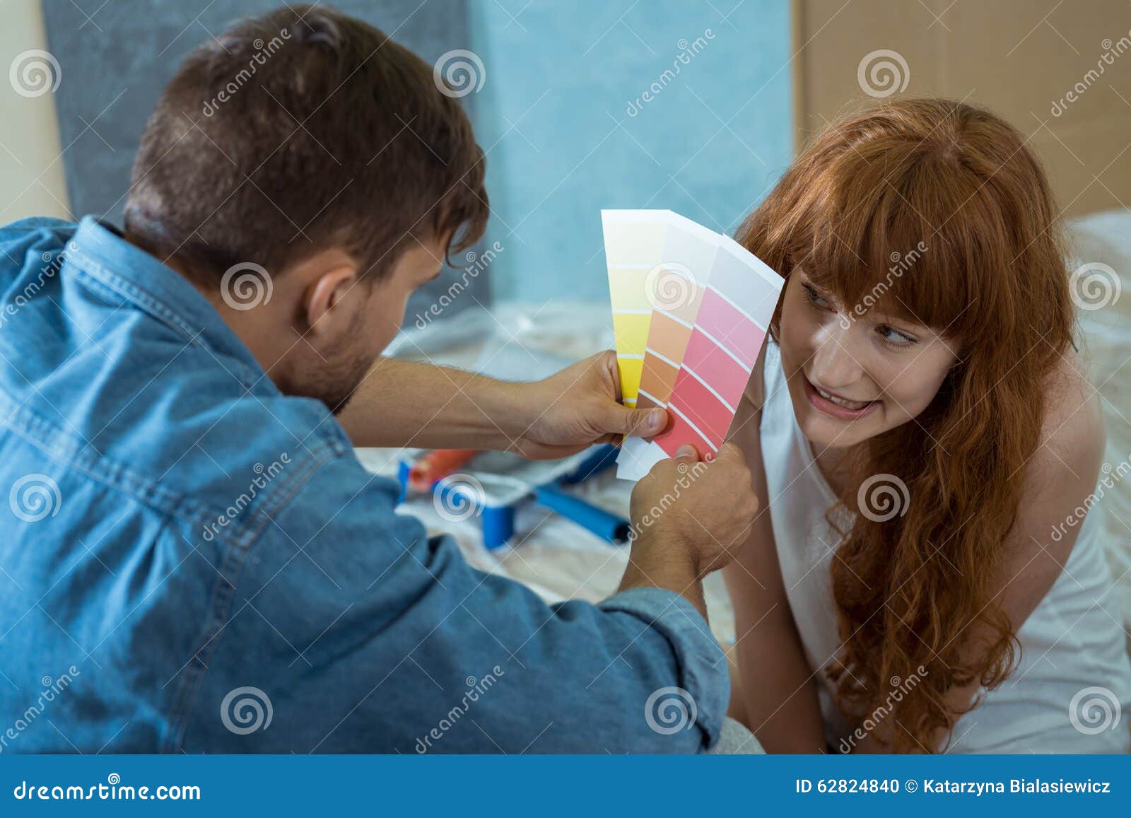 Waiting for a decision stock photo. Image of palette - 62824840