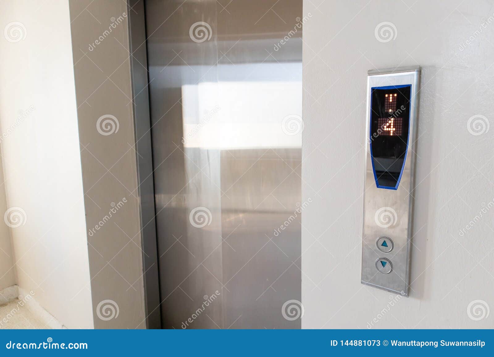 People waiting Elevator stock image. Image of element - 144881073