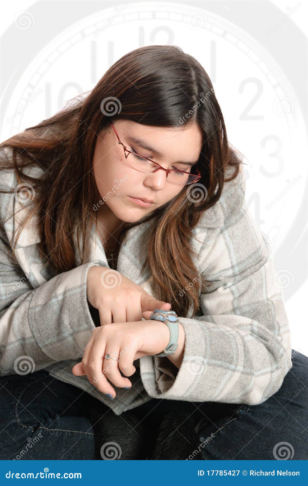 Waiting Girl stock image. Image of pondering, portrait - 17785427