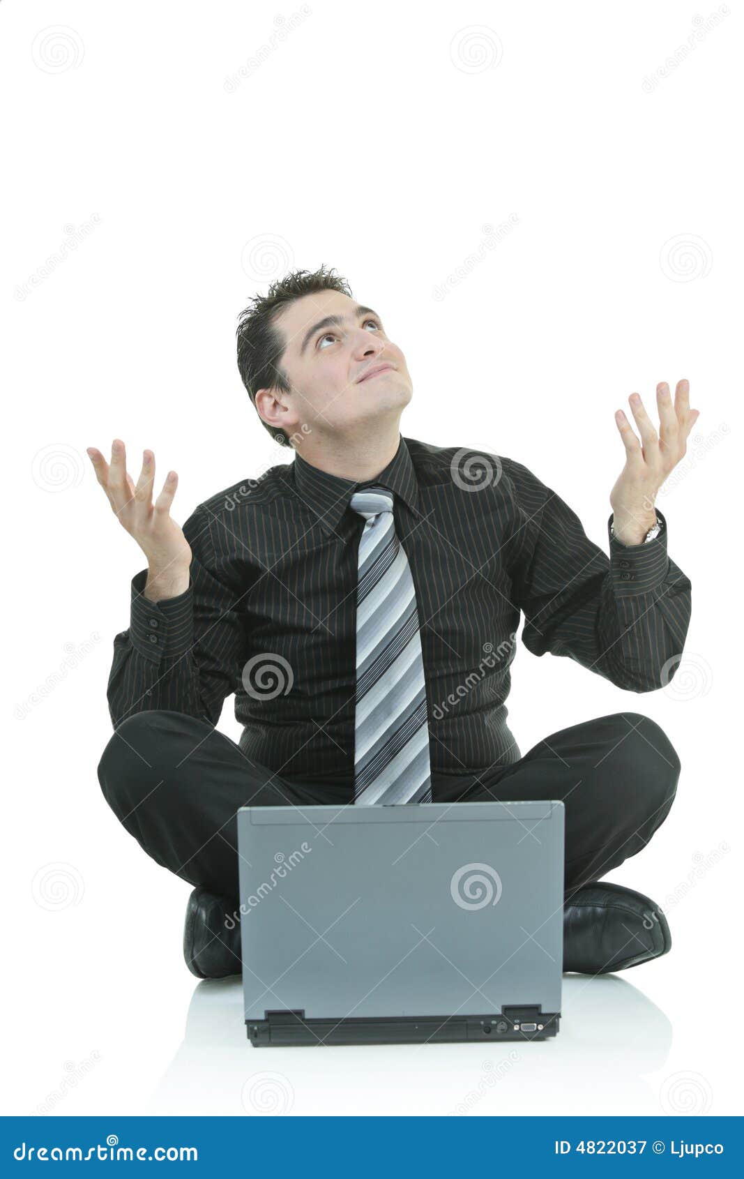 Waiting for help stock image. Image of equipment, fashion - 4822037