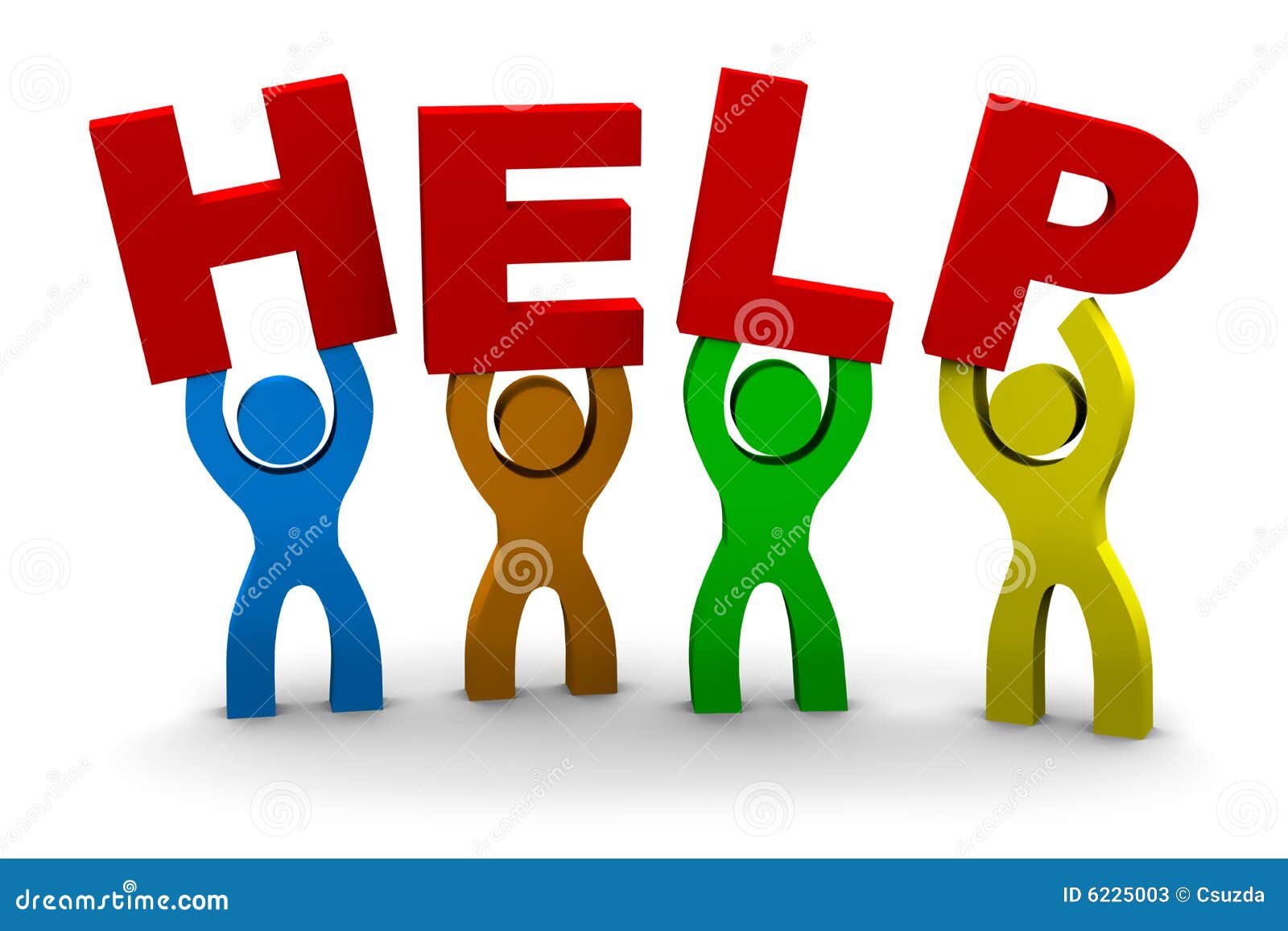 Waiting for help stock illustration. Illustration of employment - 6225003