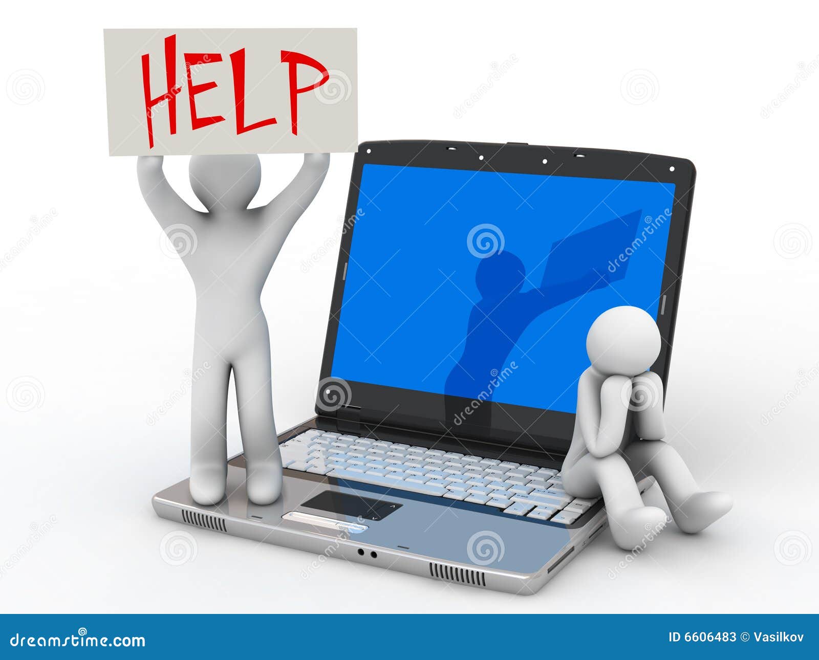 Waiting help stock illustration. Illustration of paper - 6606483