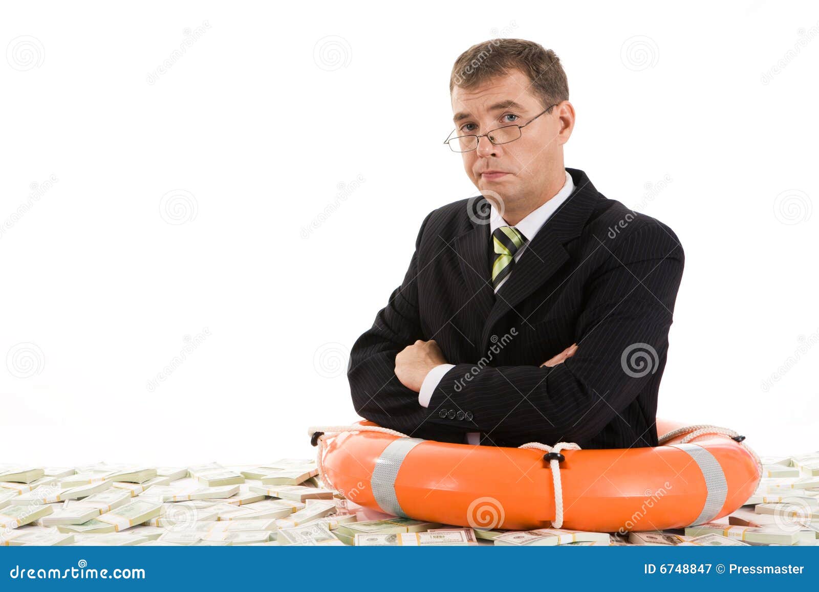 Waiting for help stock image. Image of caucasian, money - 6748847