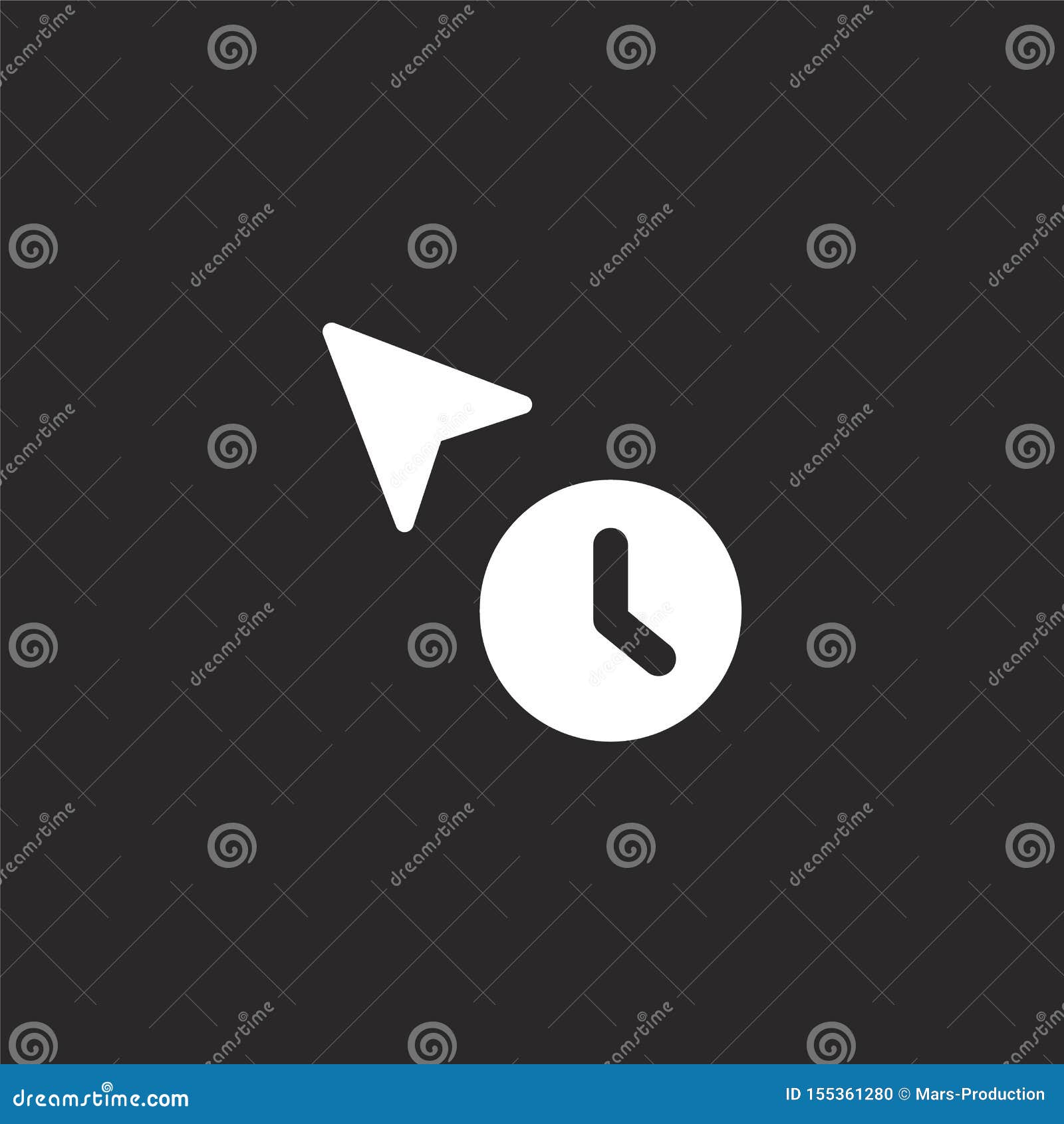 Waiting Icon. Filled Waiting Icon for Website Design and Mobile, App ...