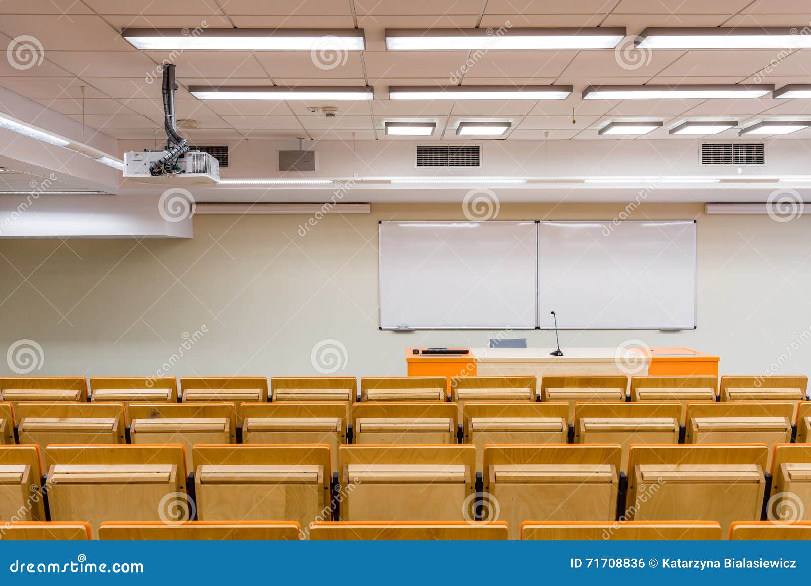 Modern Lecture Auditorium Royalty-Free Stock Photography ...