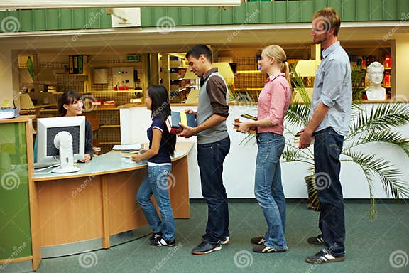 Waiting in line stock image. Image of employee, stand - 11838637