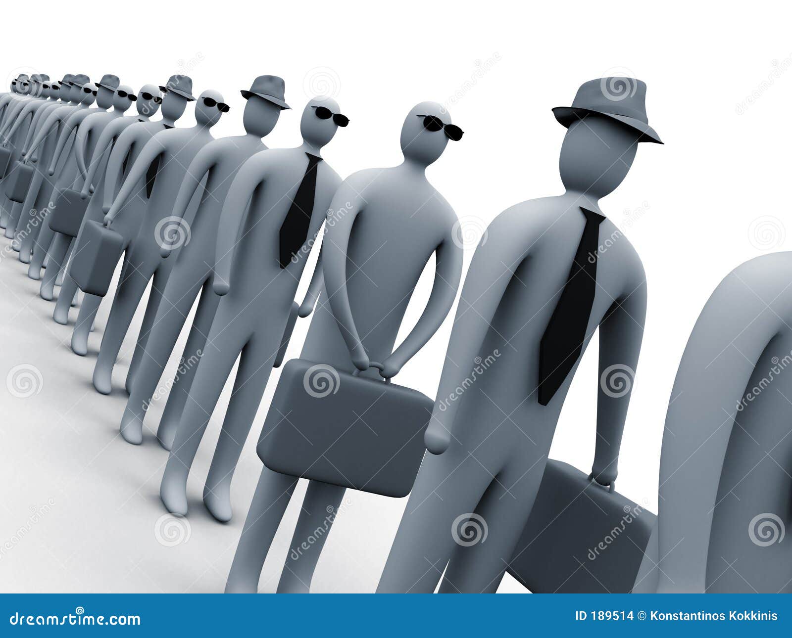 Waiting in line #2 stock illustration. Illustration of priority - 189514