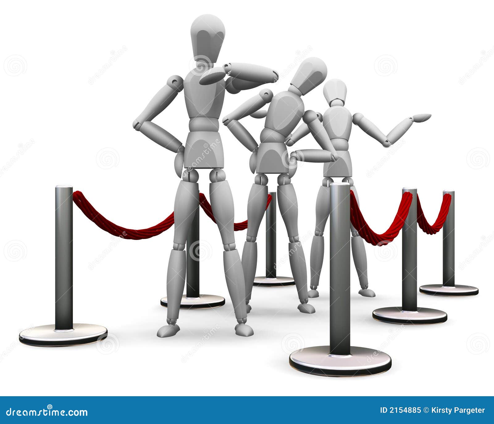 Waiting in line stock illustration. Illustration of male - 2154885