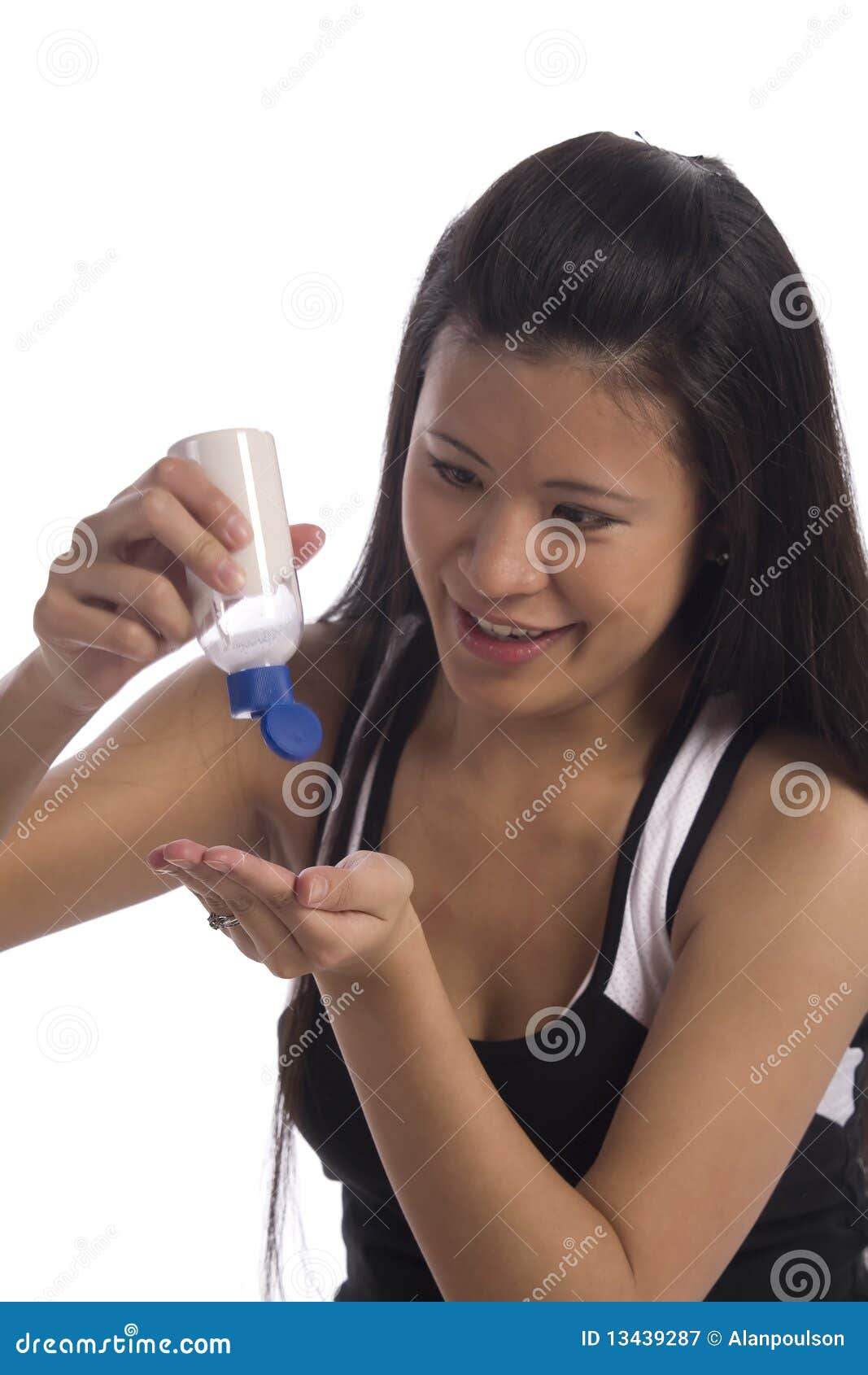 Waiting for lotion stock image. Image of hygiene, loss - 13439287