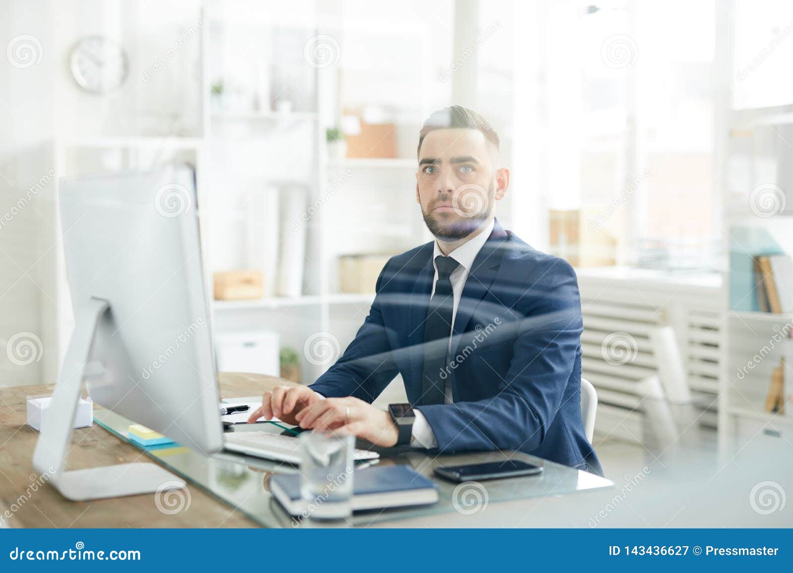 Waiting for lunch break stock image. Image of professional - 143436627