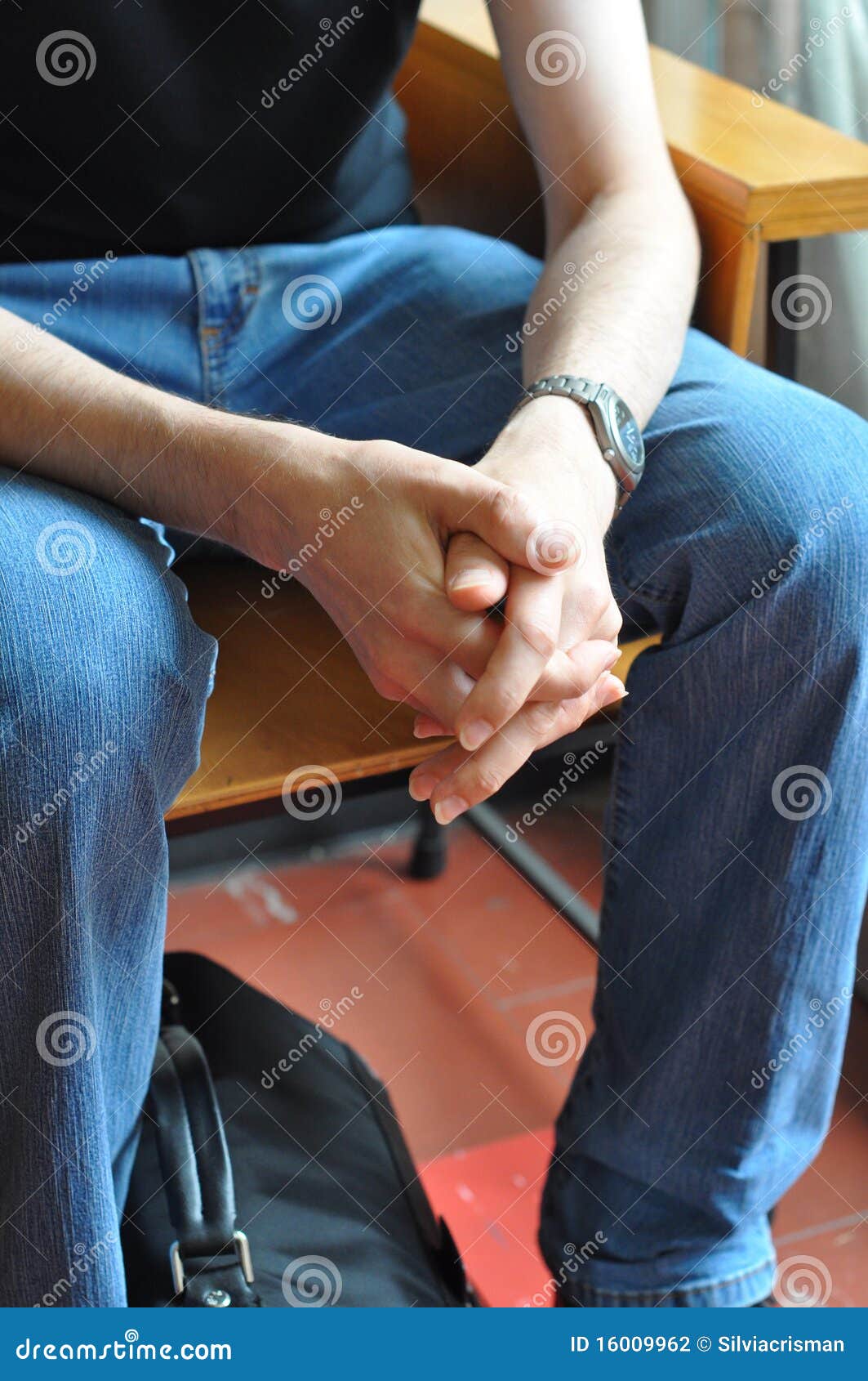 Waiting man stock photo. Image of queue, hand, professional - 16009962