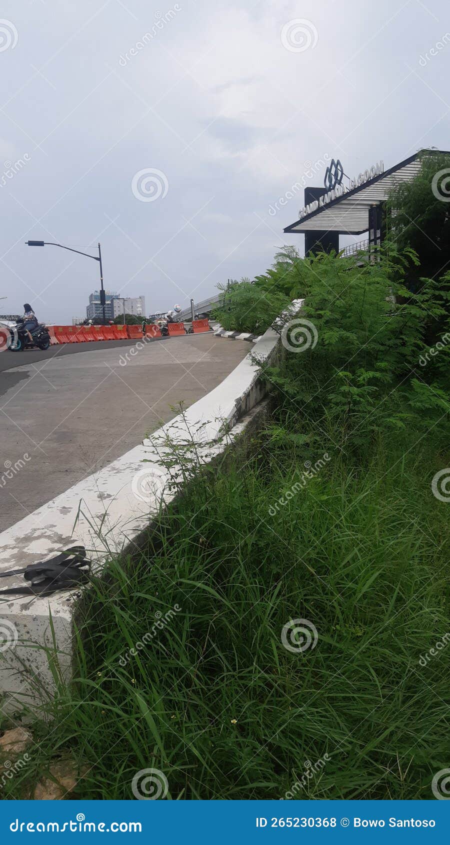 Waiting My Friends Behind at Kalimalang River Bekasi West Java before ...