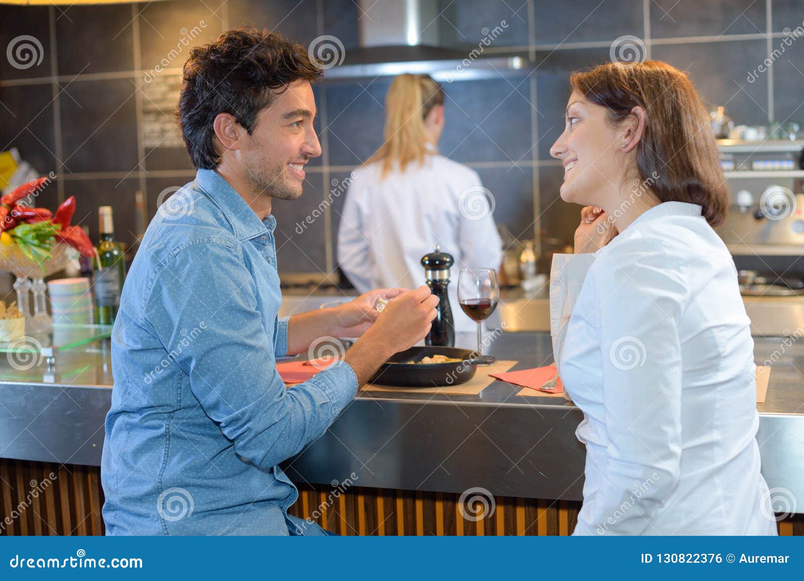 Waiting for the order stock photo. Image of aroma, wine - 130822376