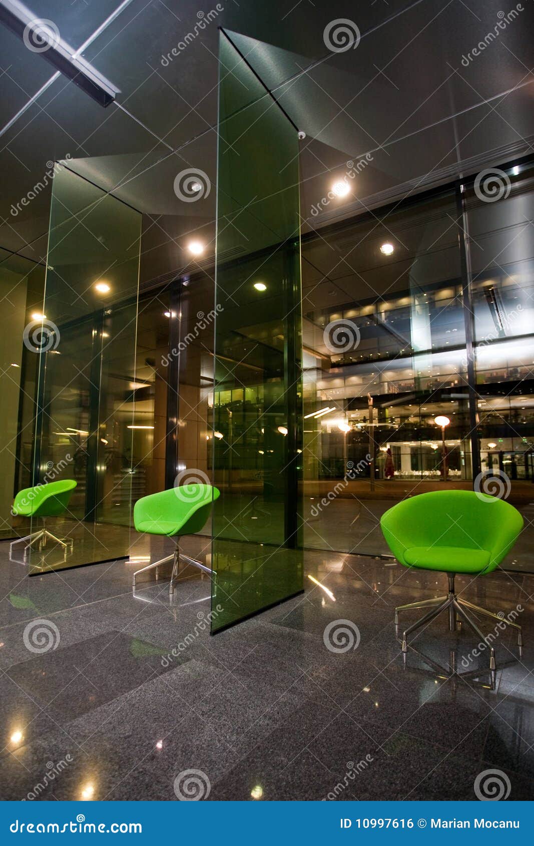 Waiting room stock photo. Image of building, modern, designer - 10997616