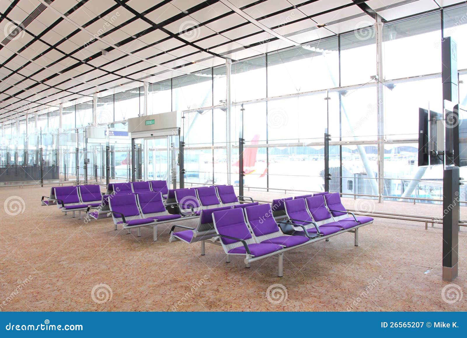 Waiting Room stock image. Image of seat, depart, plants - 26565207