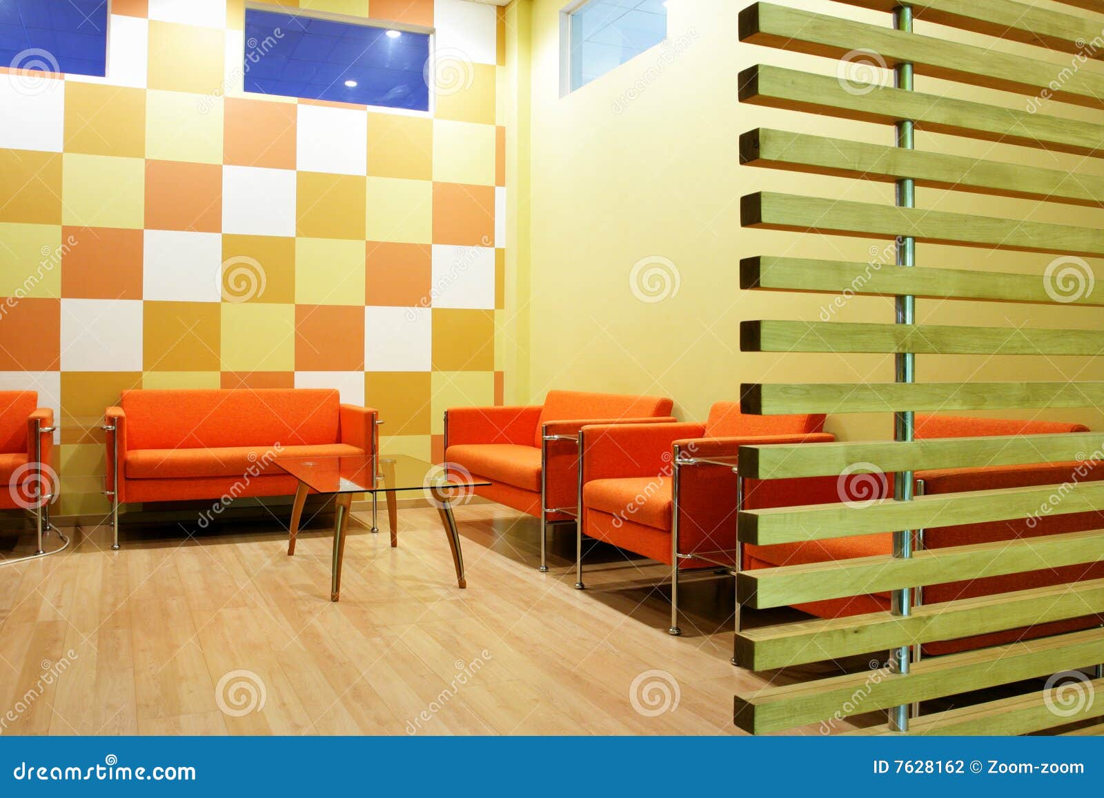 Waiting room stock photo. Image of inside, glass, color - 7628162
