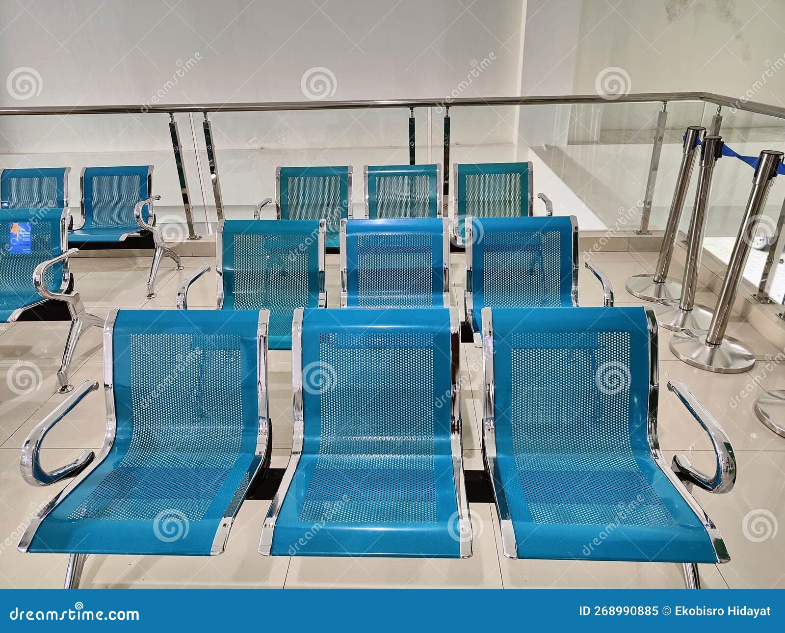 Waiting Room that Looks Quiet, Hopefully it Will Be Crowded Stock Image ...