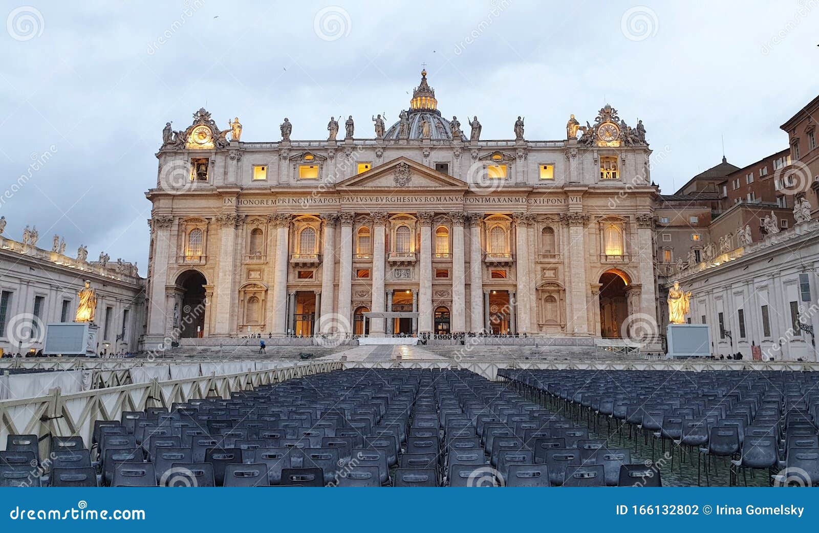 Waiting For The Sermon In Front Of The Mosque For Eid Prayer In The ...