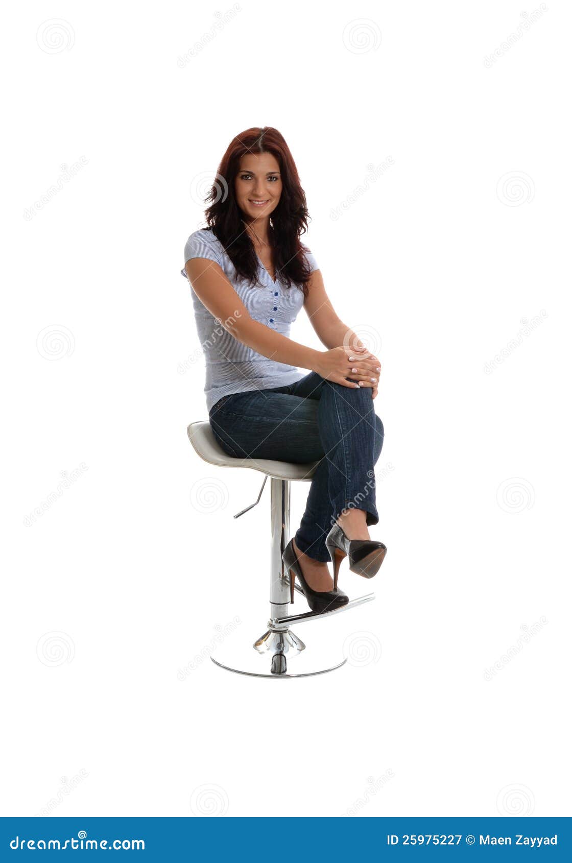 Waiting with a smile stock image. Image of interview - 25975227