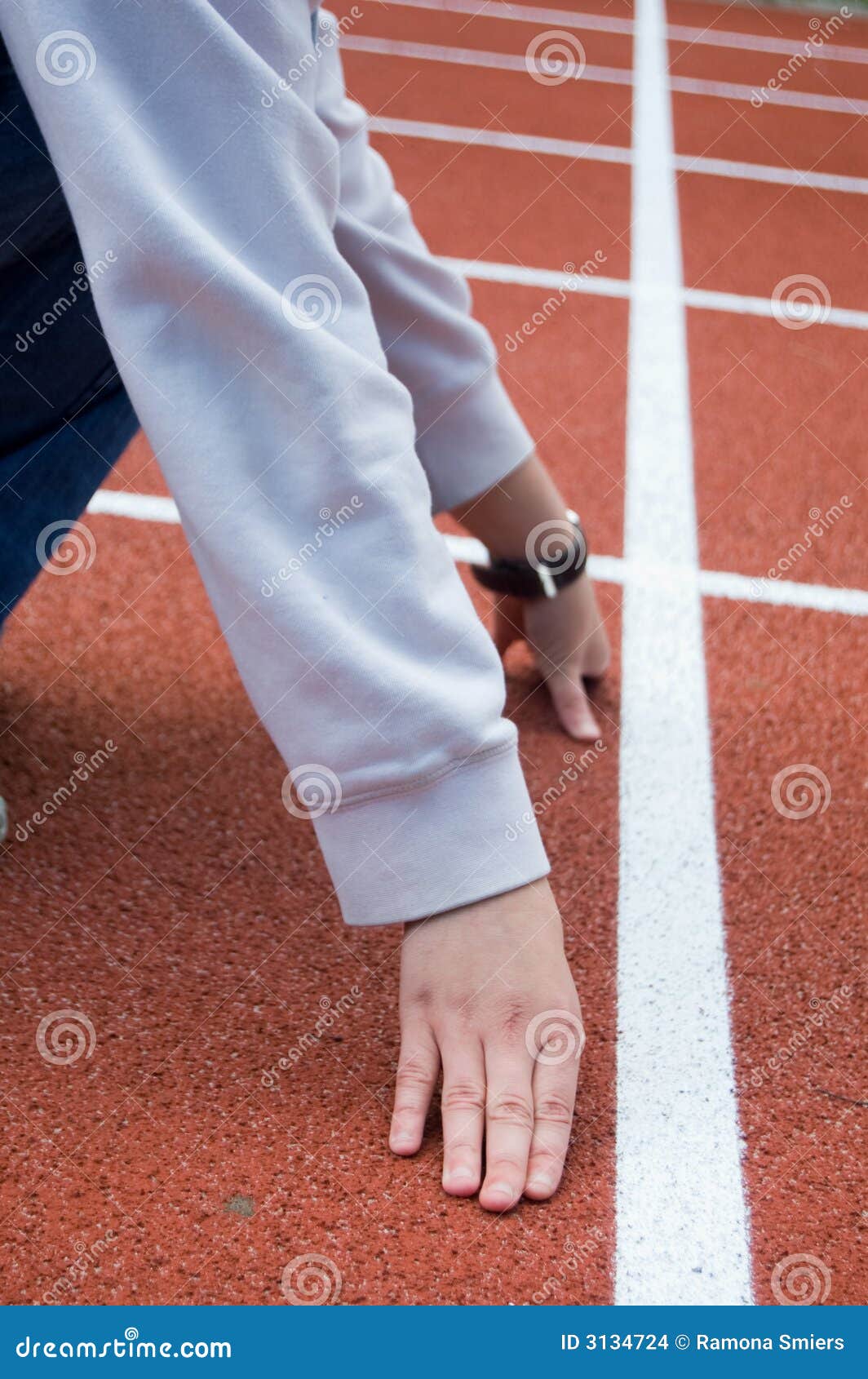 Waiting at the start stock photo. Image of track, curve - 3134724