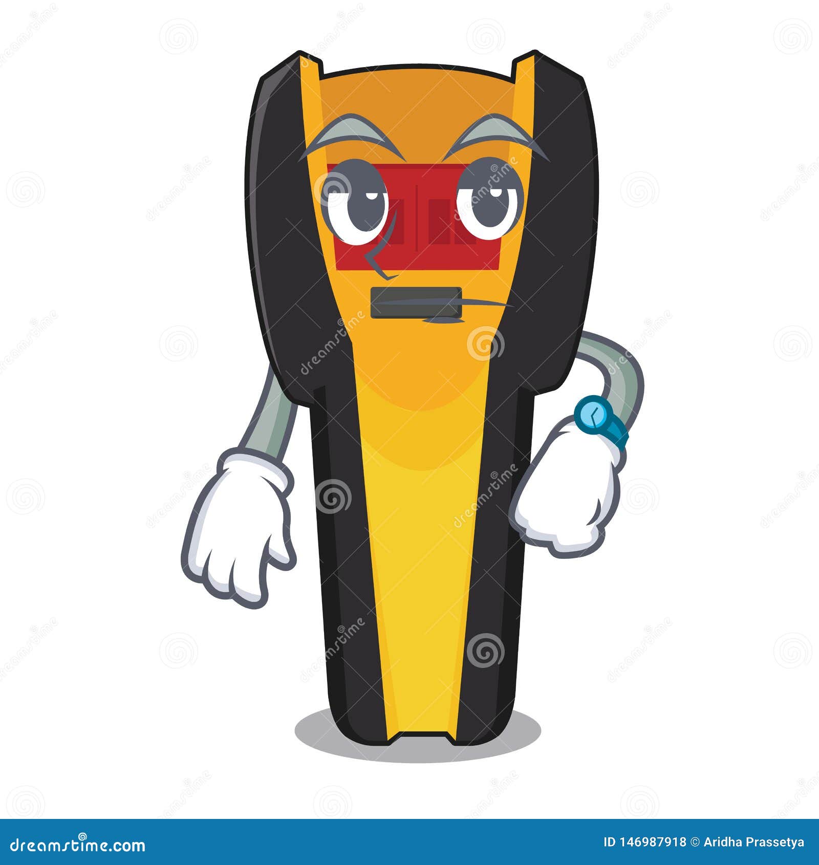 Waiting Stud Friends Above Wooden Cartoon Table Stock Vector ...