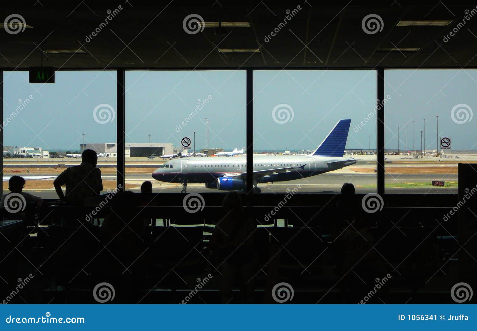 Waiting to board stock image. Image of reservation, observation - 1056341