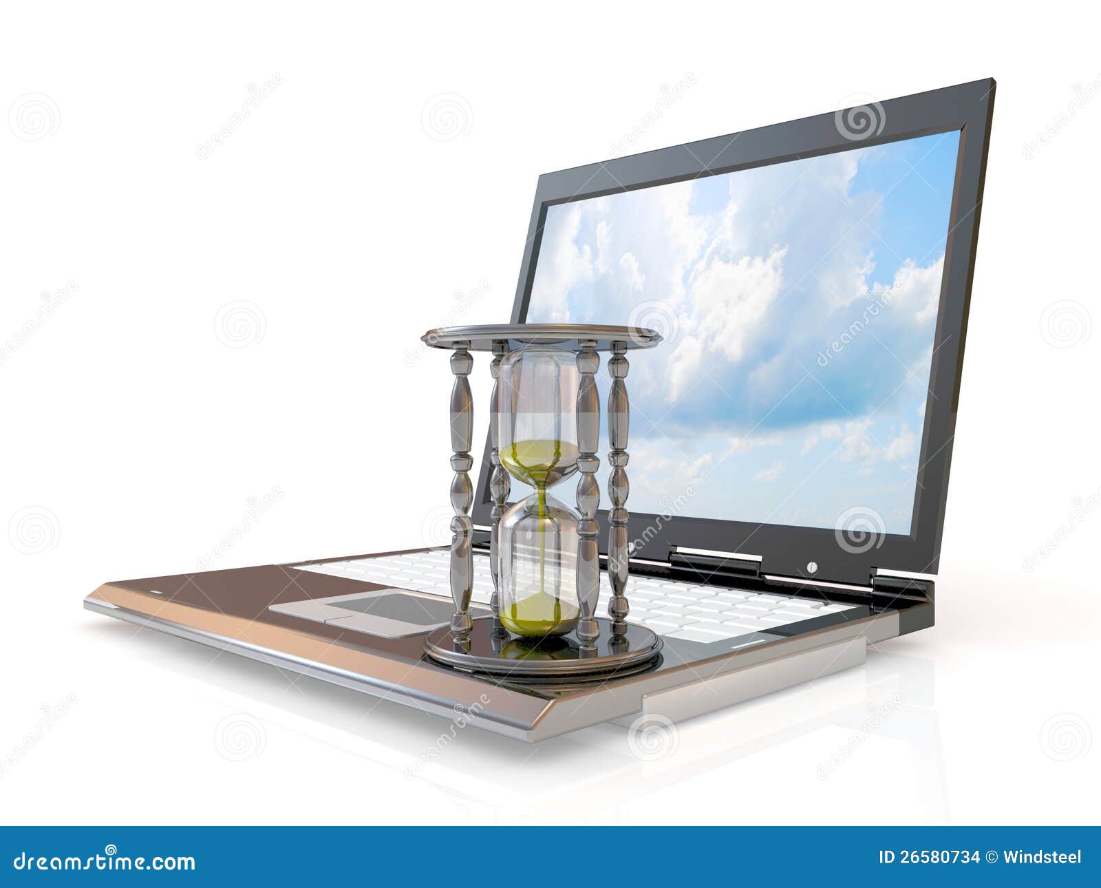 Waiting To Connect stock illustration. Illustration of office - 26580734