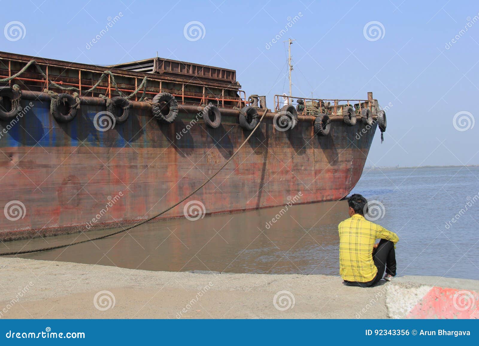 Waiting to sail stock photo. Image of float, engineering - 92343356